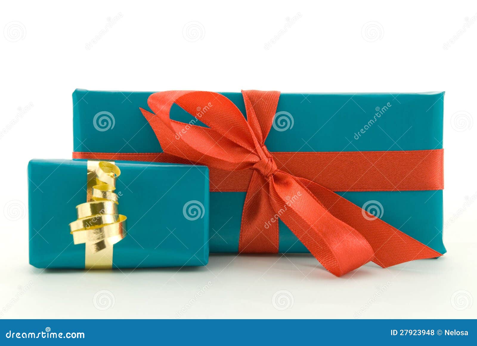 Two presents stock photo. Image of packaging, surprising - 27923948