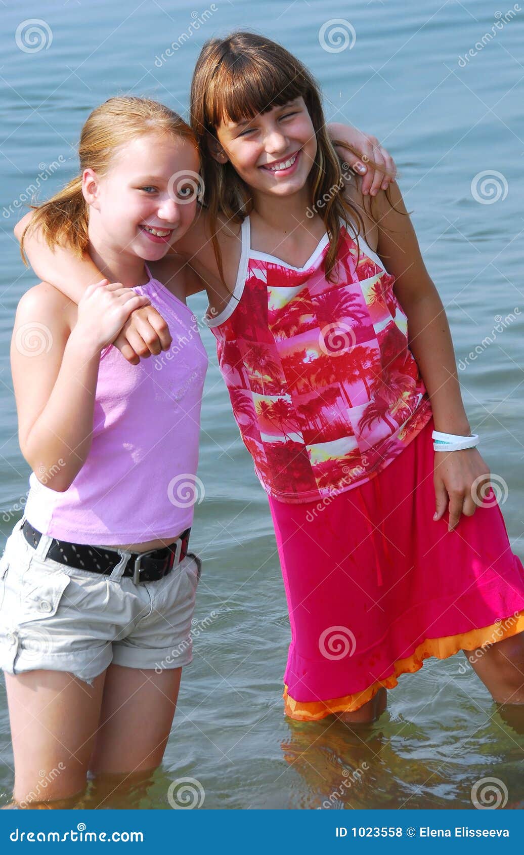 Collection Of Young Female Pre Models Preteen Girl Smiling Royalty