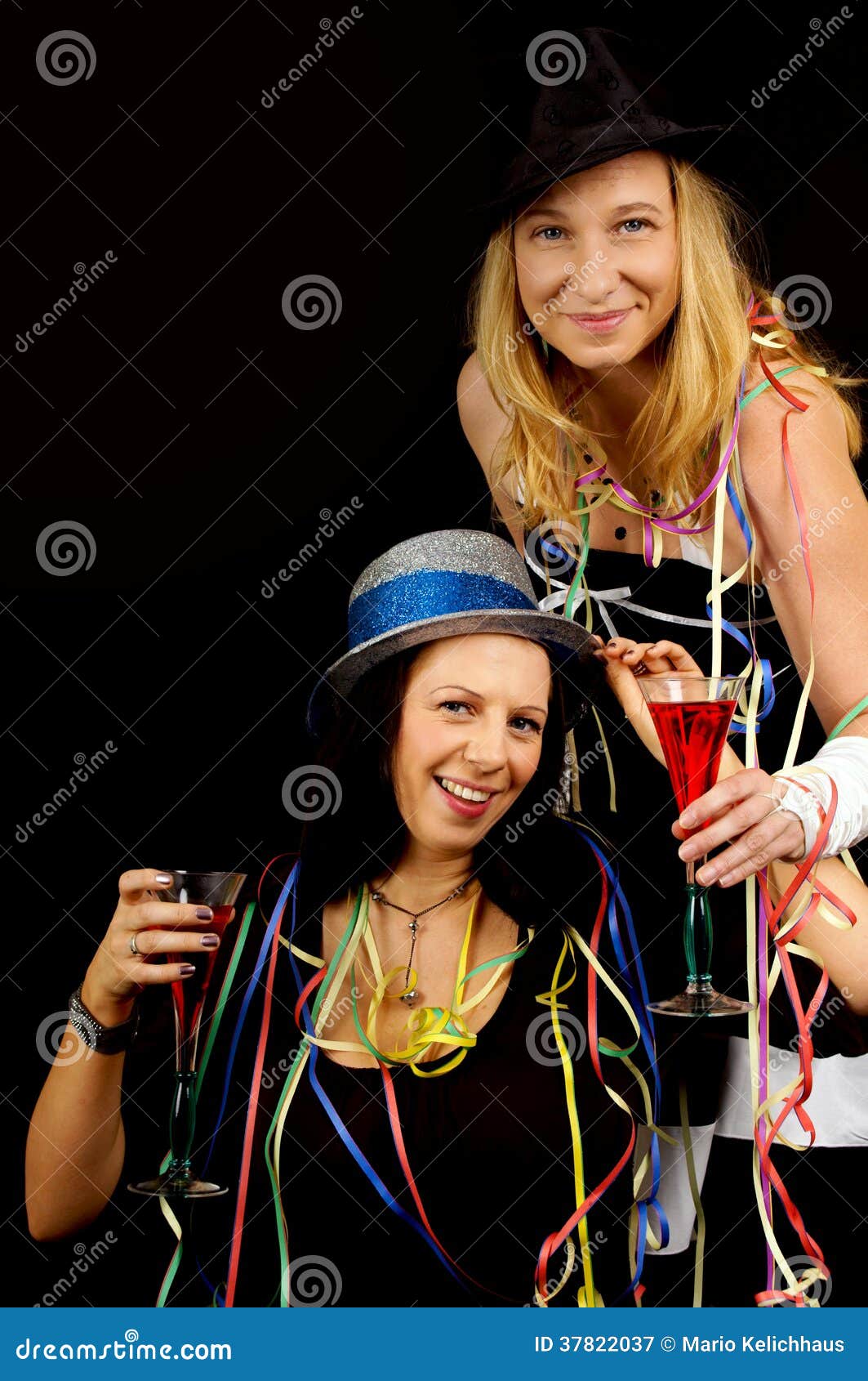Two pretty woman stock image. Image of festive, leisure - 37822037
