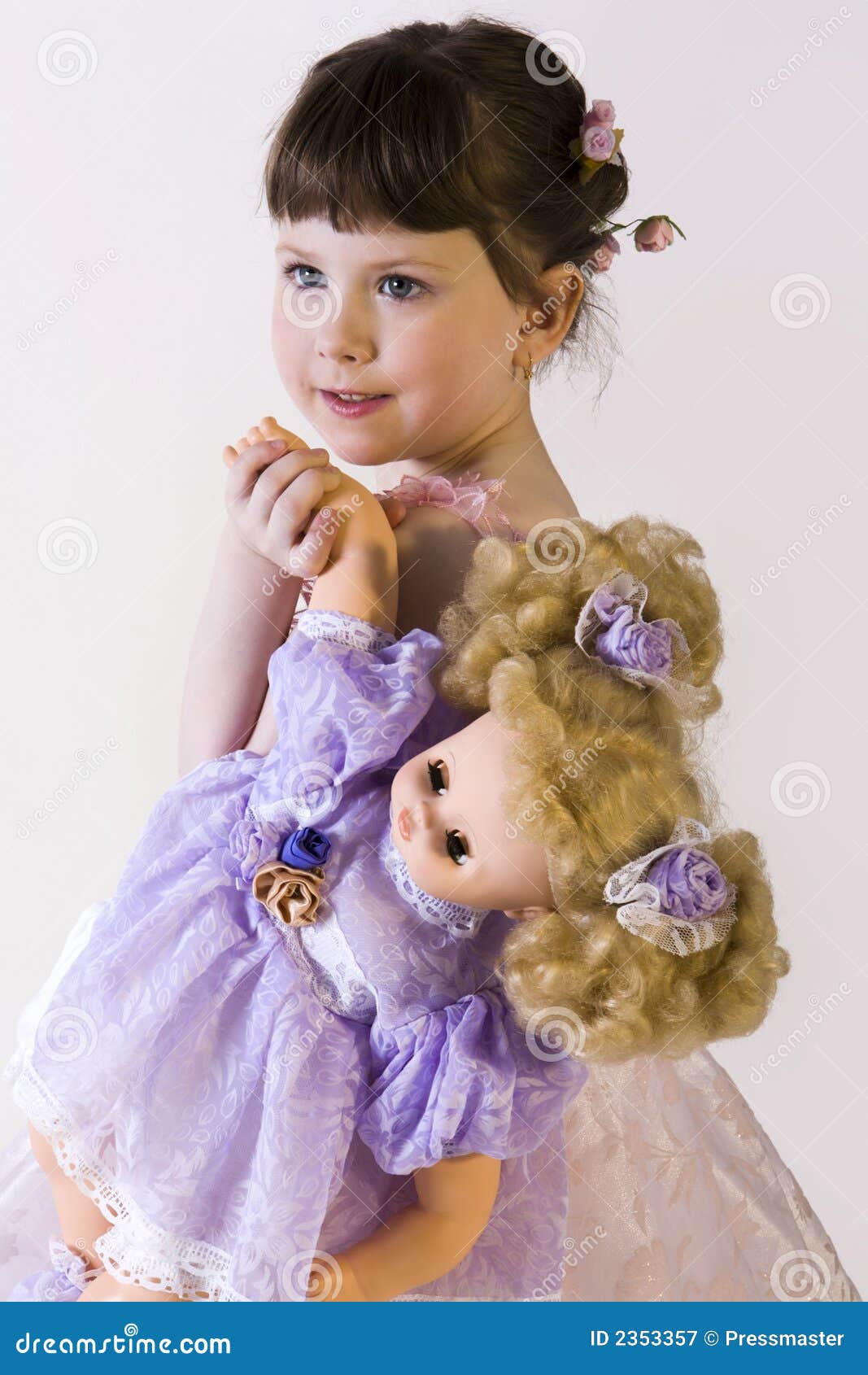 Two princesses stock image. Image of splendid, enjoying - 2353357