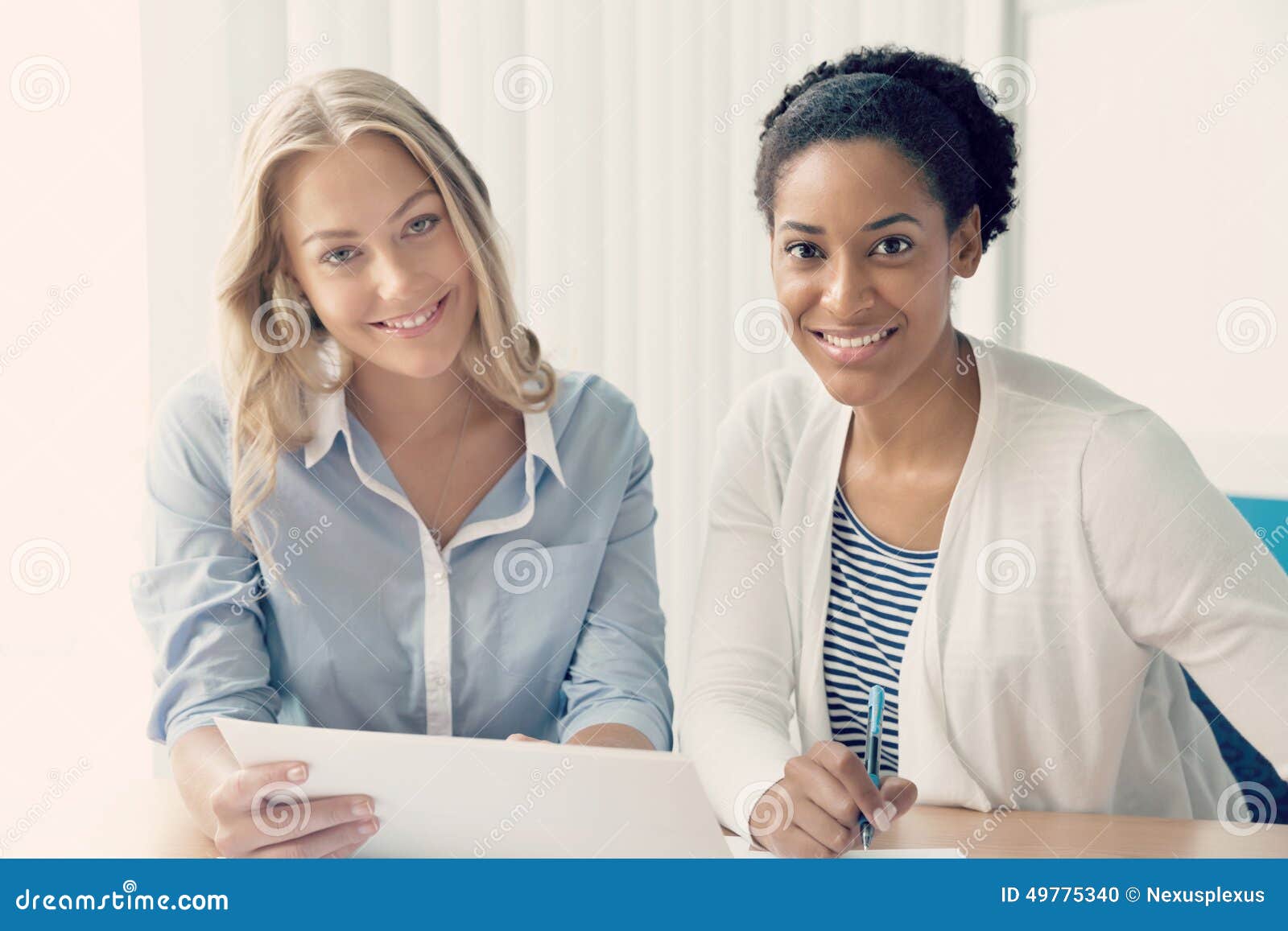 Two Professionals are Better Than One Stock Photo - Image of career ...