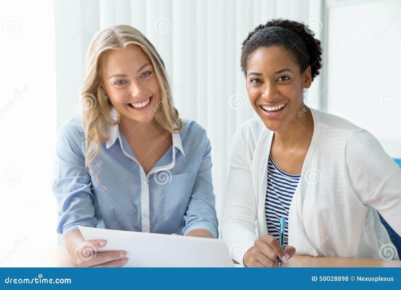 Two Professionals are Better Than One Stock Photo - Image of coworkers ...