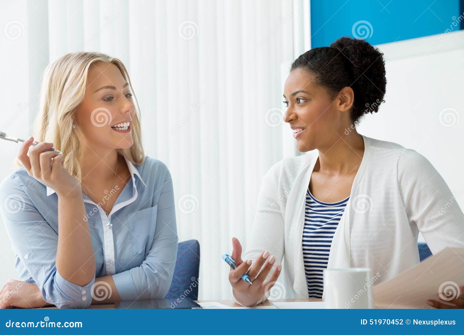 Two Professionals are Better Than One Stock Photo - Image of meeting ...