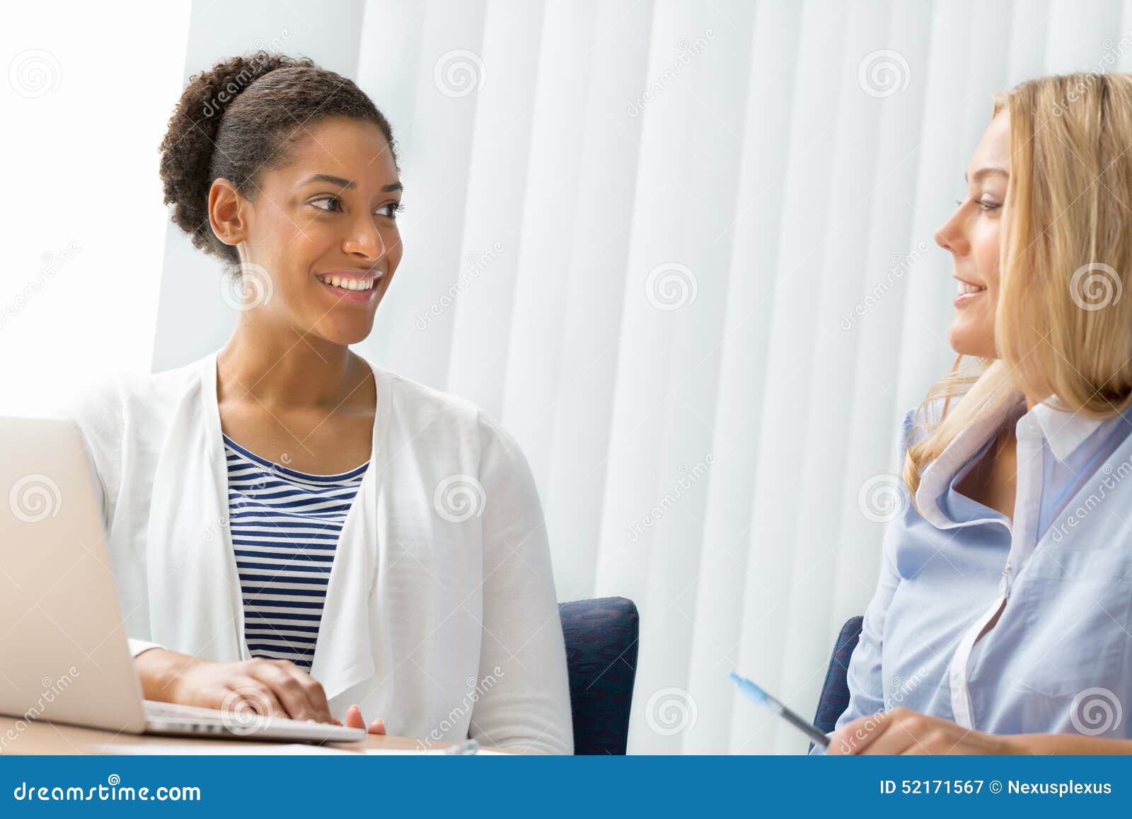 Two Professionals are Better Than One Stock Image - Image of office ...