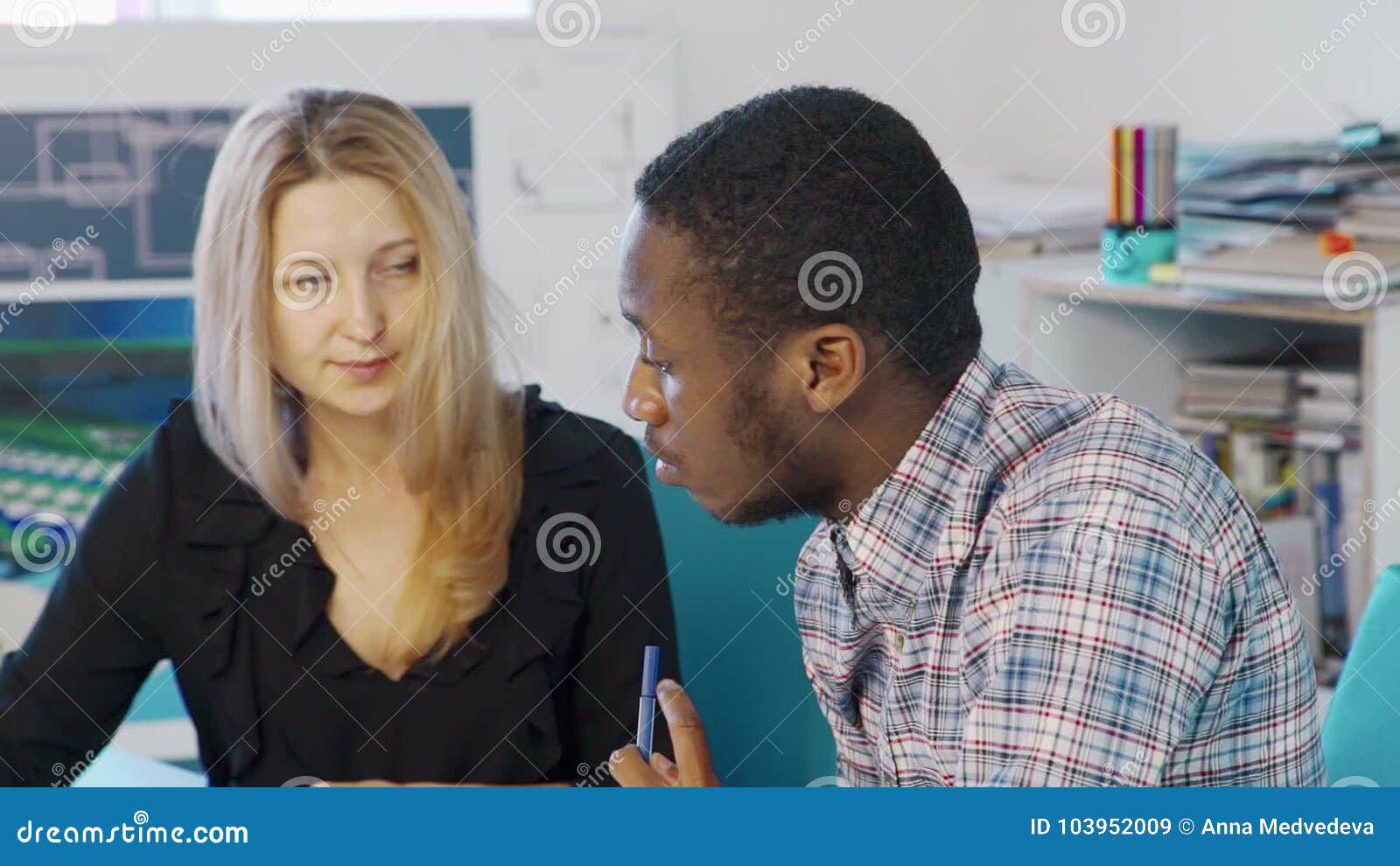 Two Professors of Architecture Check the Exam Works of Their Students ...