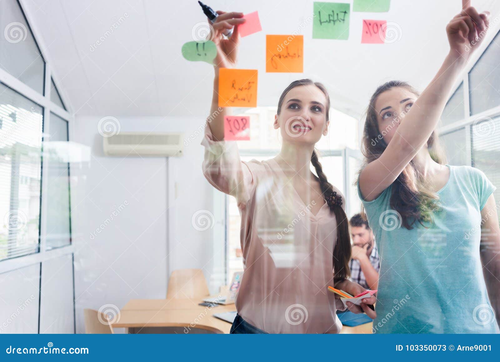 Prioritization Of Task With List, Ideas And Plans On Paper. Royalty ...