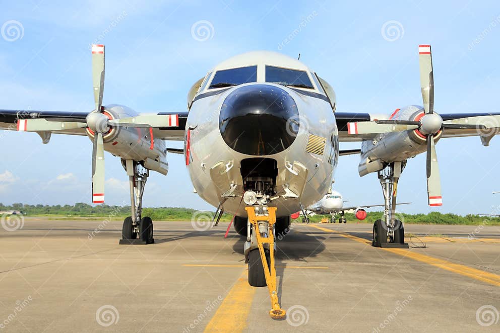 Two propeller aircraft stock image. Image of fuselage - 83139895