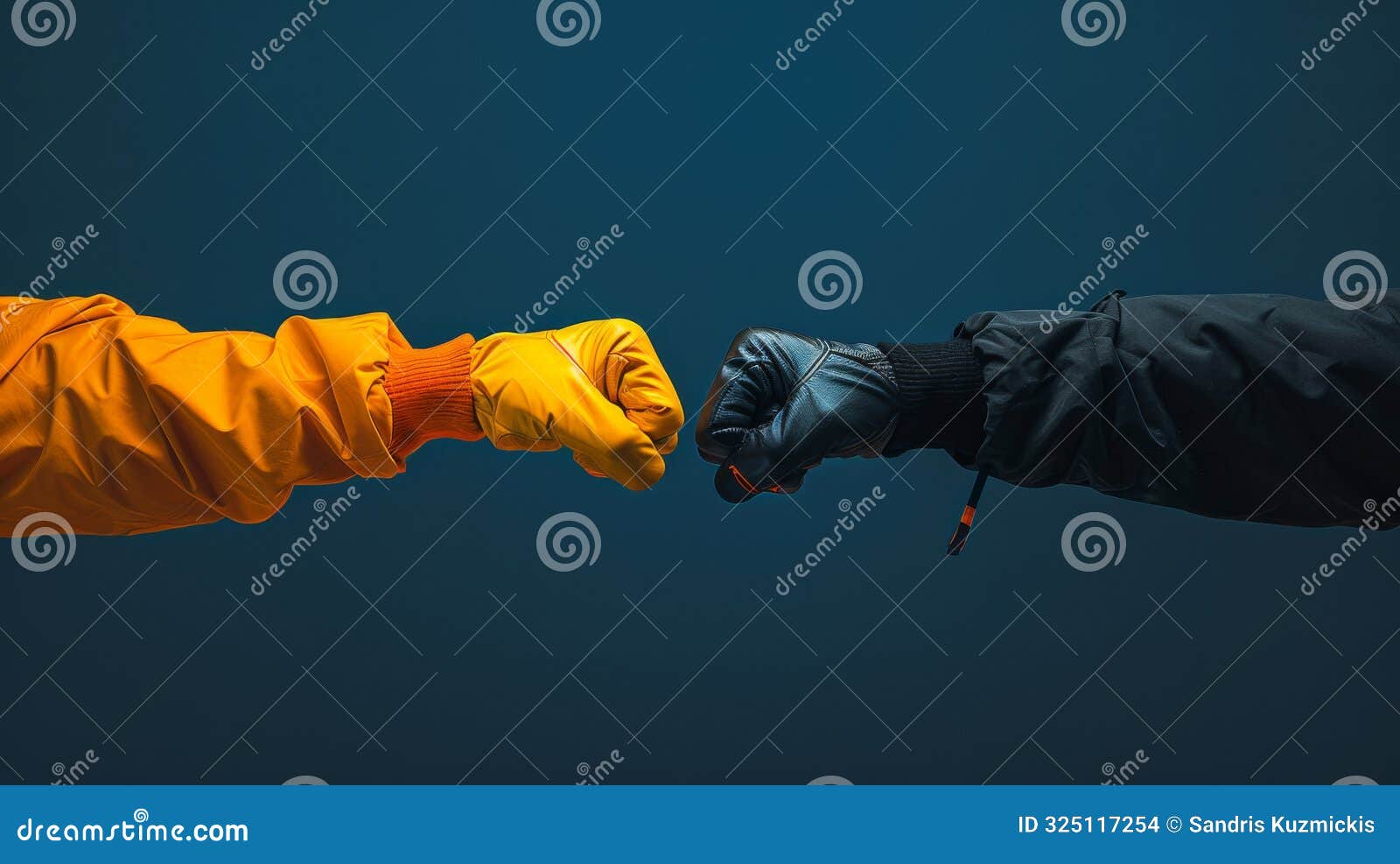 Two Racing Drivers Fist Bump. Generative AI. Stock Illustration ...