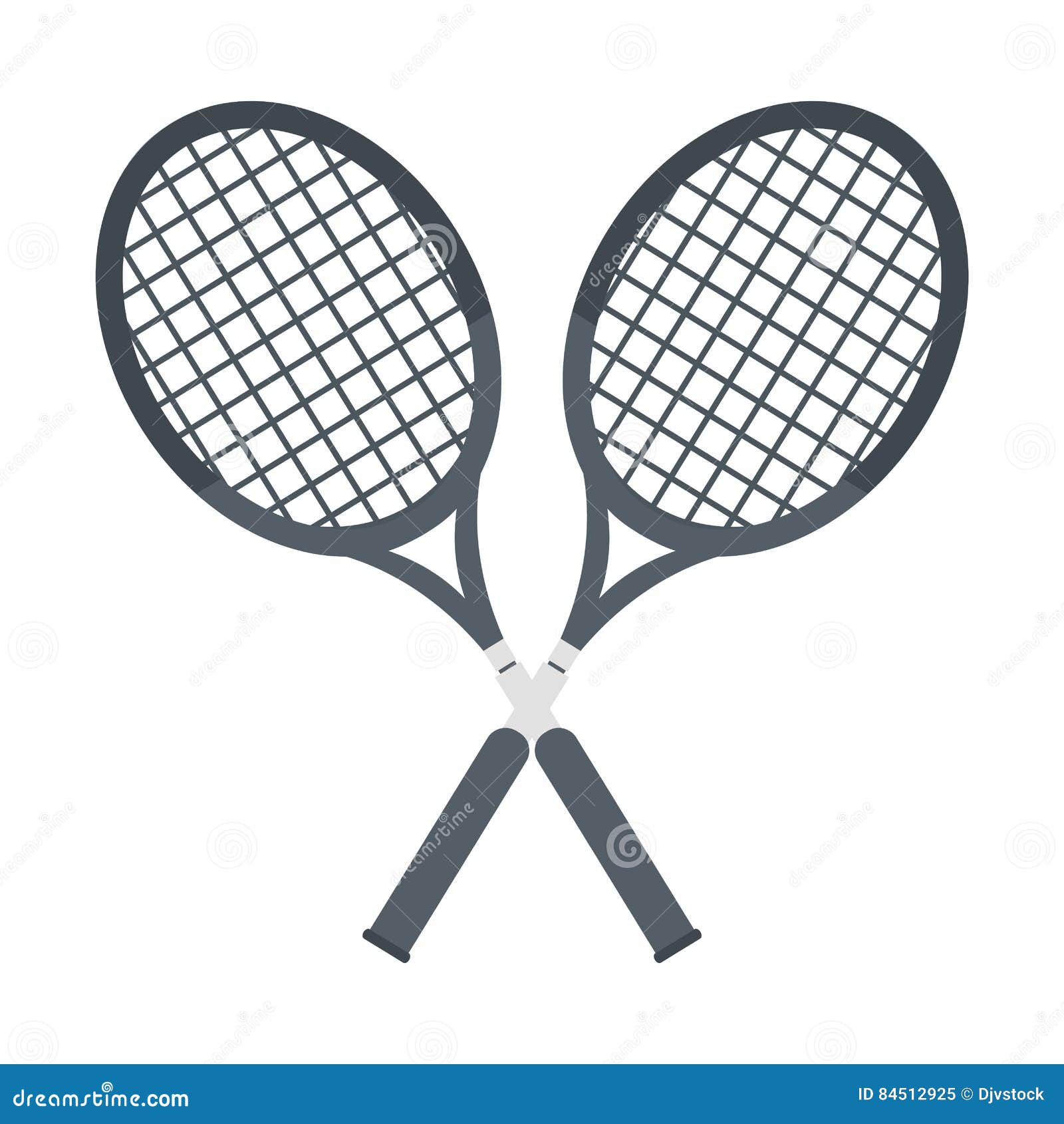 Two Racket Crossed Tennis Graphic Stock Illustration - Illustration of ...