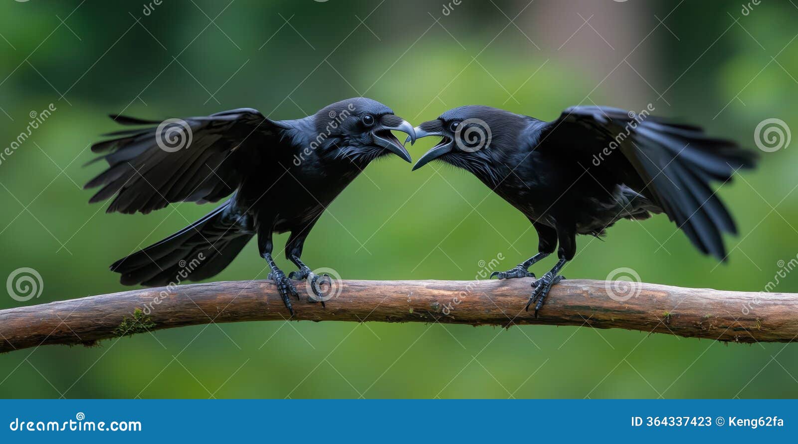 Ravens Shadow A Solitary Sentinel On A Foreboding Branch Enigmatic ...