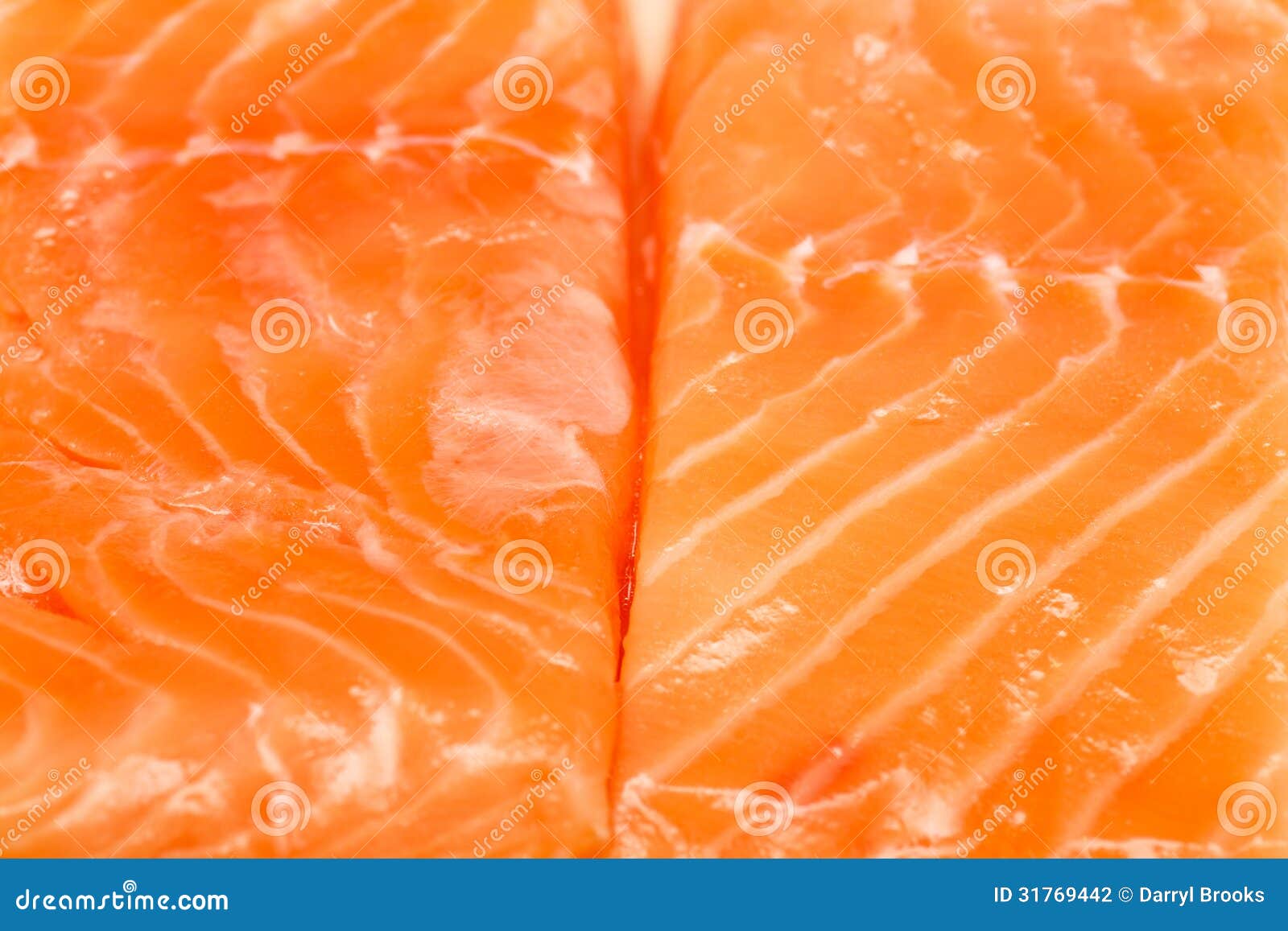 Two Raw Atlantic Salmon Fillets Stock Photo - Image of fish, meal: 31769442