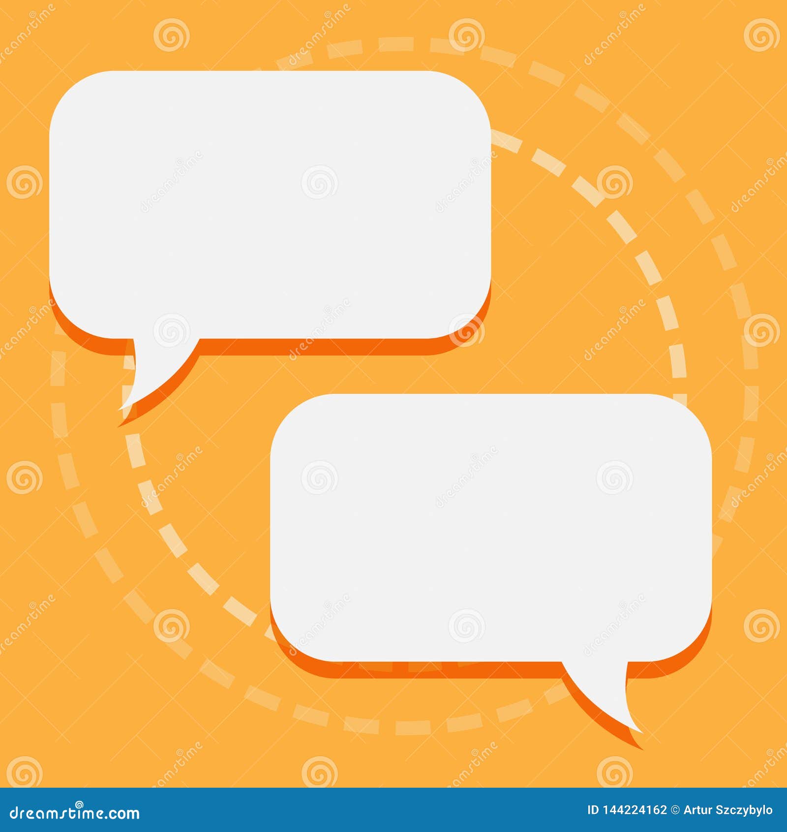 Bubble Fade Rectangle Shape