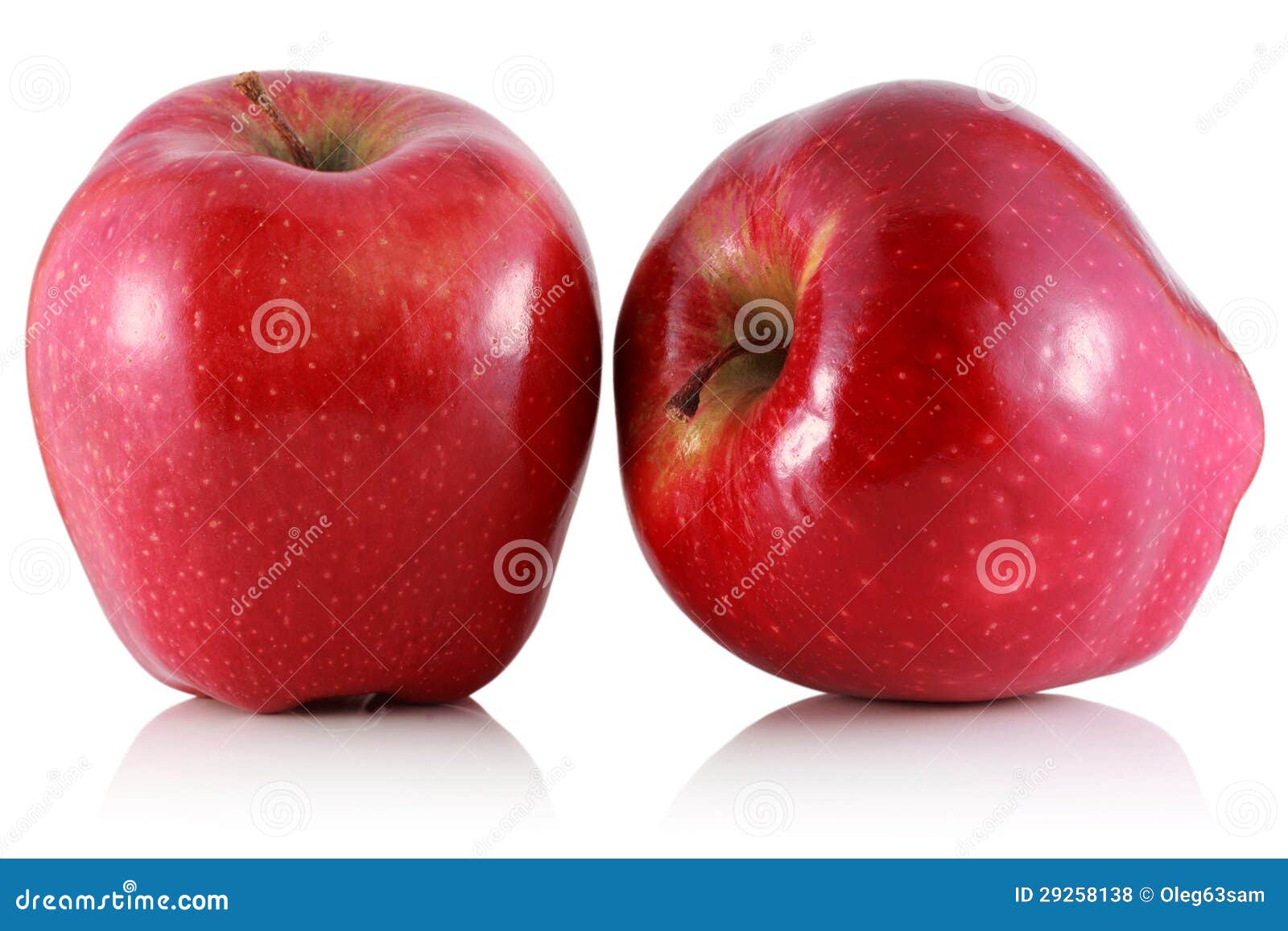 Two red apple. stock photo. Image of healthy, refreshment - 29258138