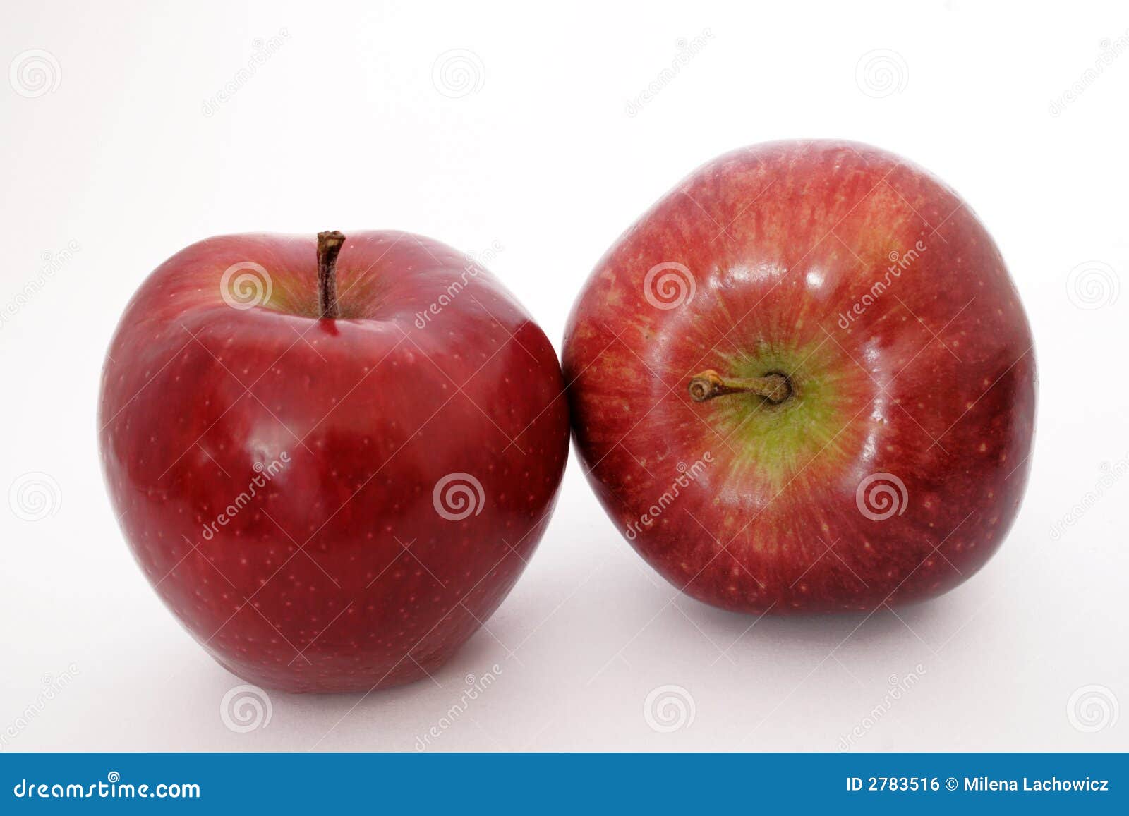 Two red apples stock photo. Image of fruit, appetite, diet - 2783516