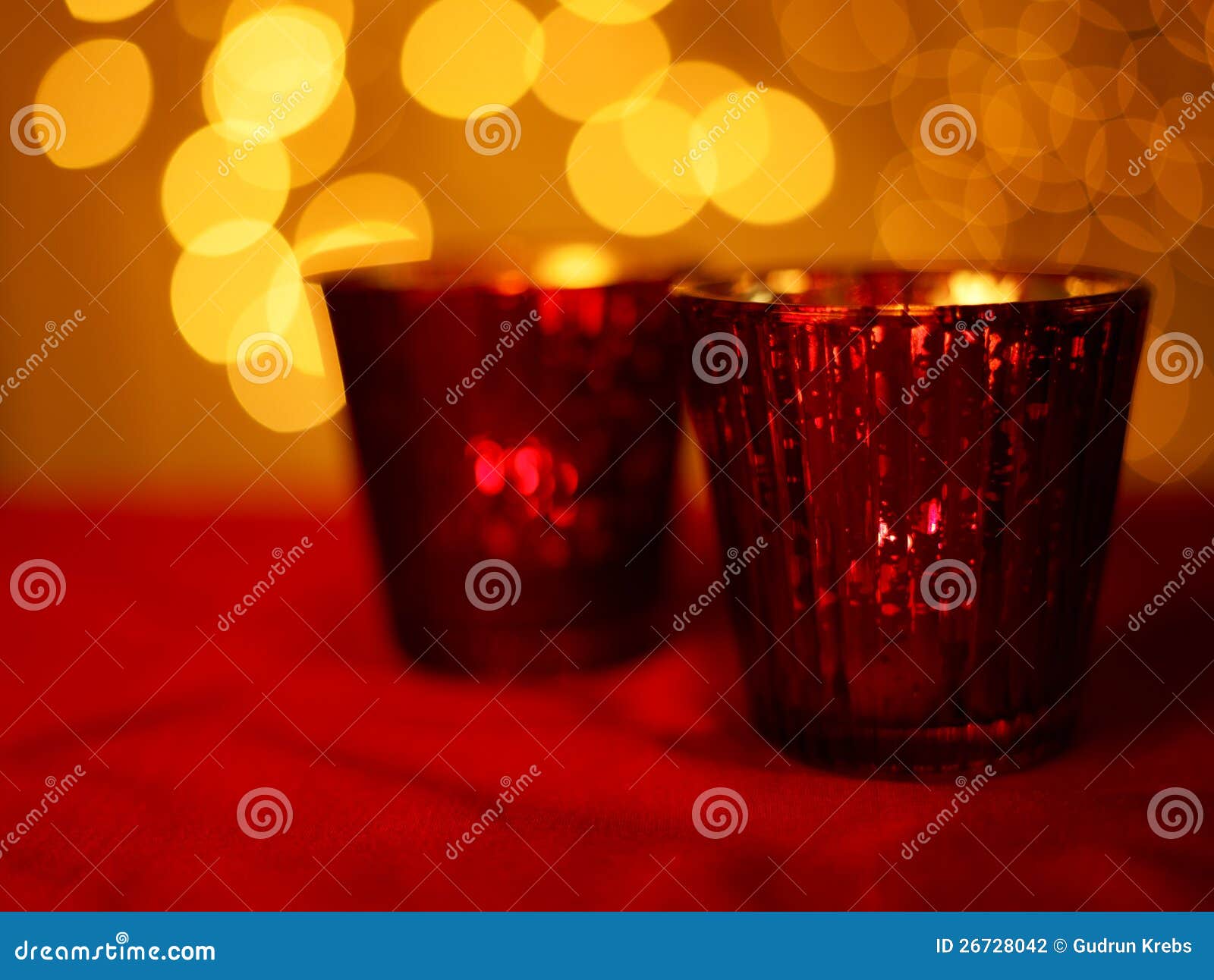 Two red candles stock photo. Image of objects, spiritual - 26728042