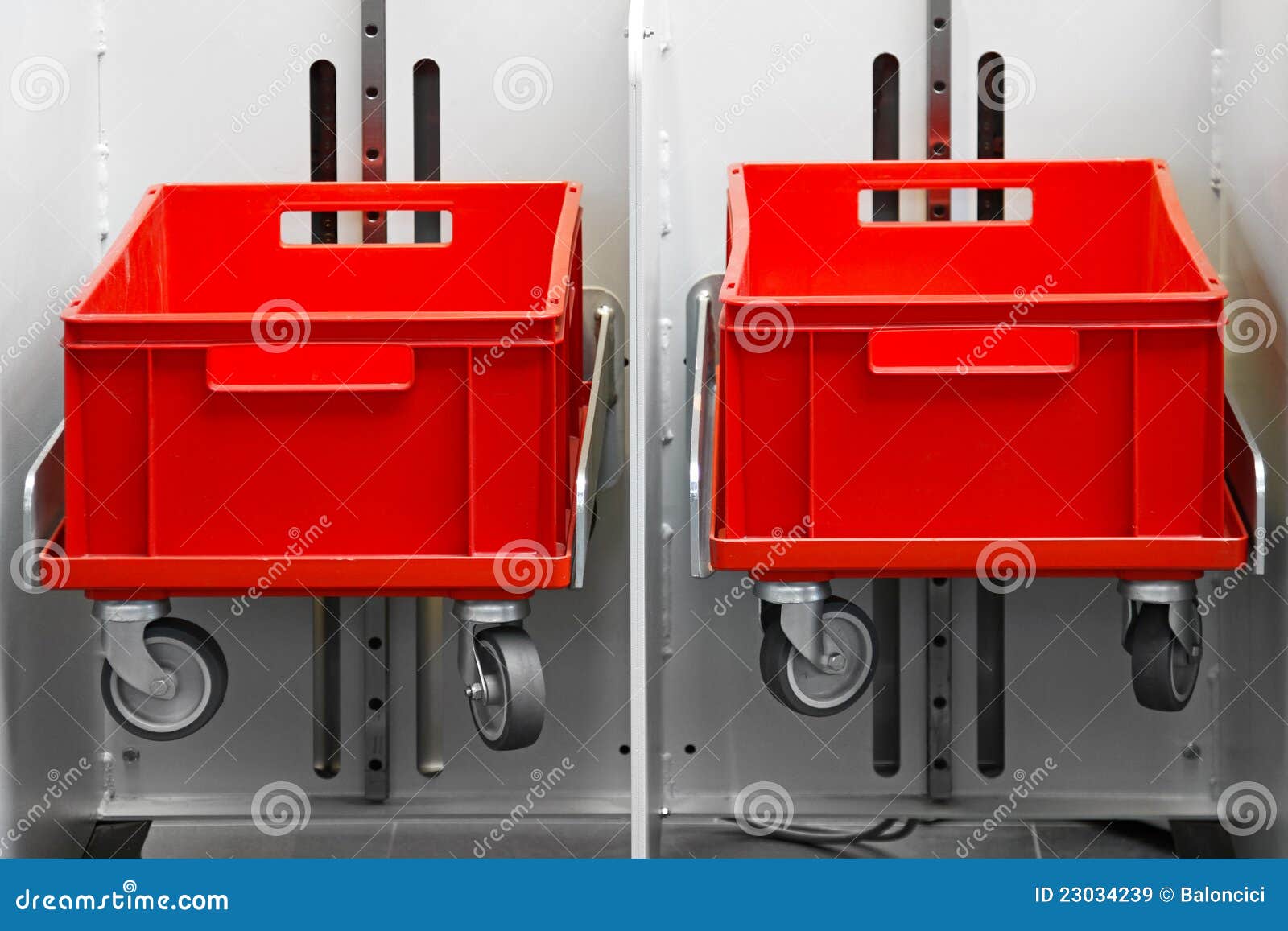 Two red crates stock image. Image of package, industrial - 23034239