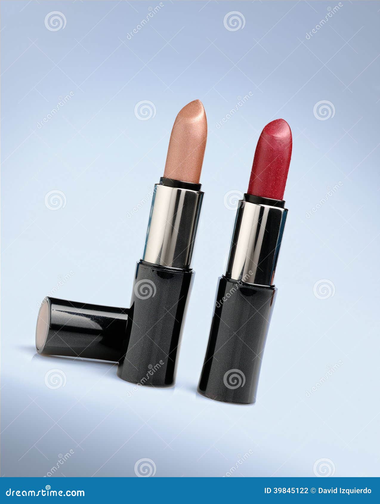 Two Red and Cream Lipsticks Stock Photo - Image of makeup, luxury: 39845122
