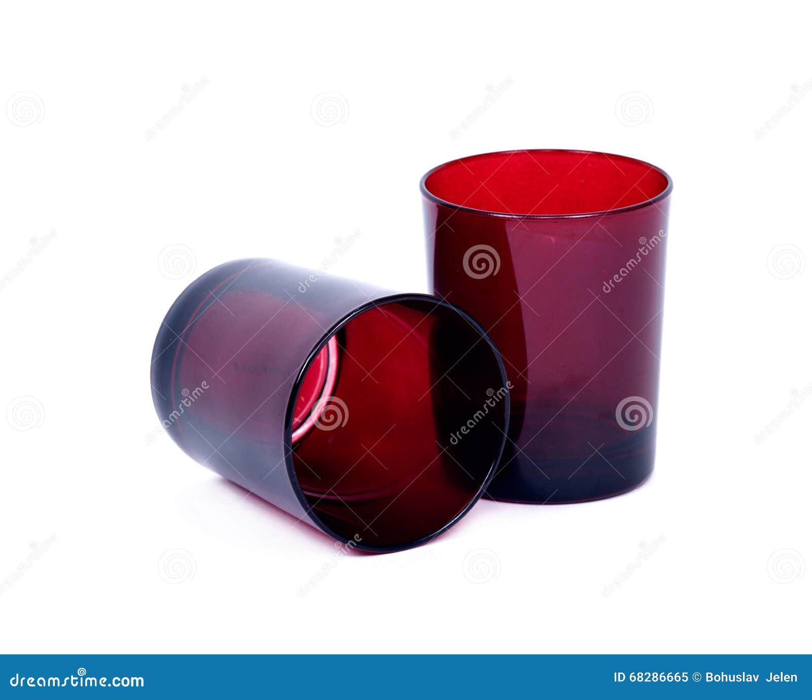 Two red cups stock image. Image of container, beverage - 68286665
