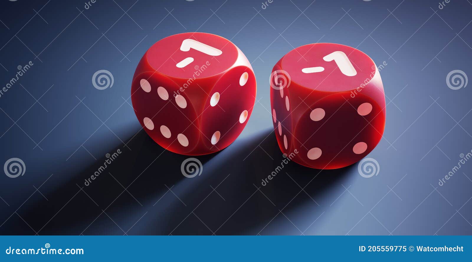Bad Luck Unusual Dice stock illustration. Illustration of disturbing ...