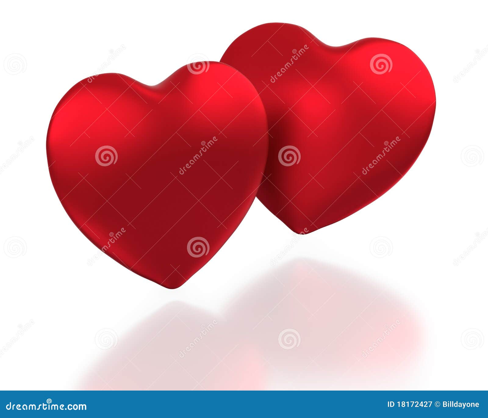 Two Red Hearts Background Stock Illustrations – 8,571 Two Red Hearts ...