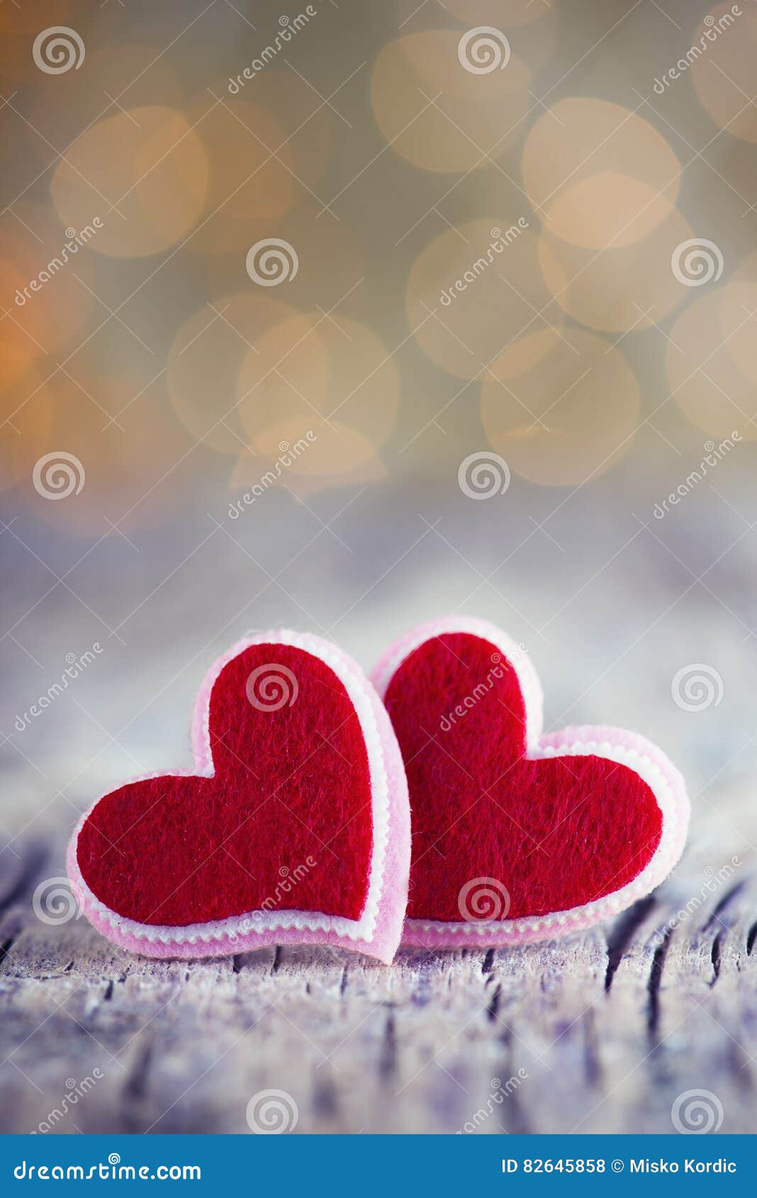 Two Red Hearts stock photo. Image of graphic, label, invitation - 82645858