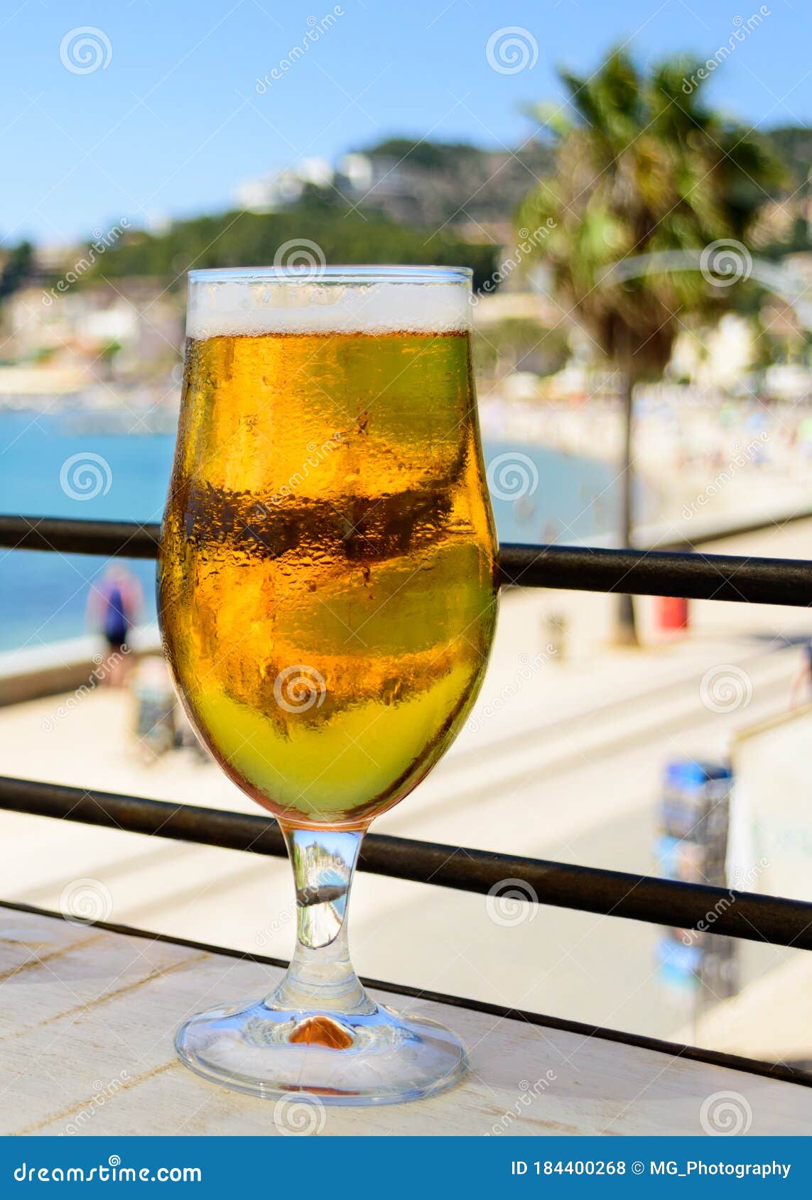A glass of ice cold beer stock photo. Image of beverage - 184400268