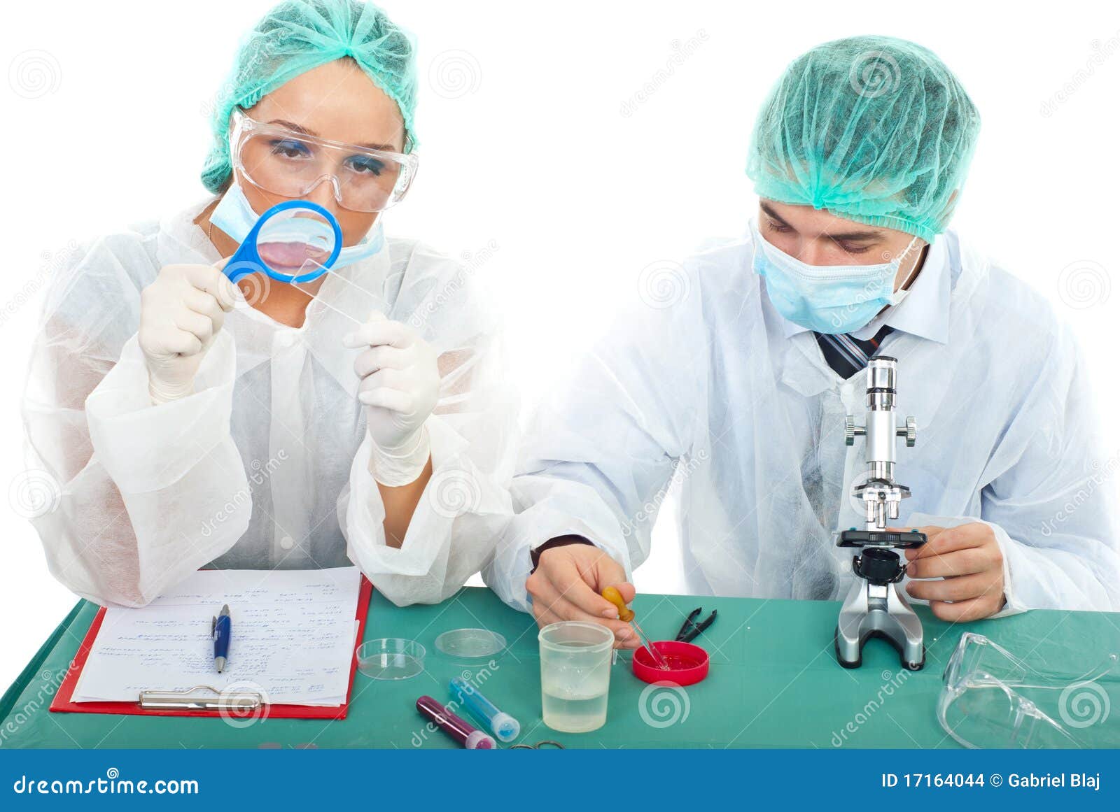 Two researchers people stock photo. Image of male, biochemistry - 17164044