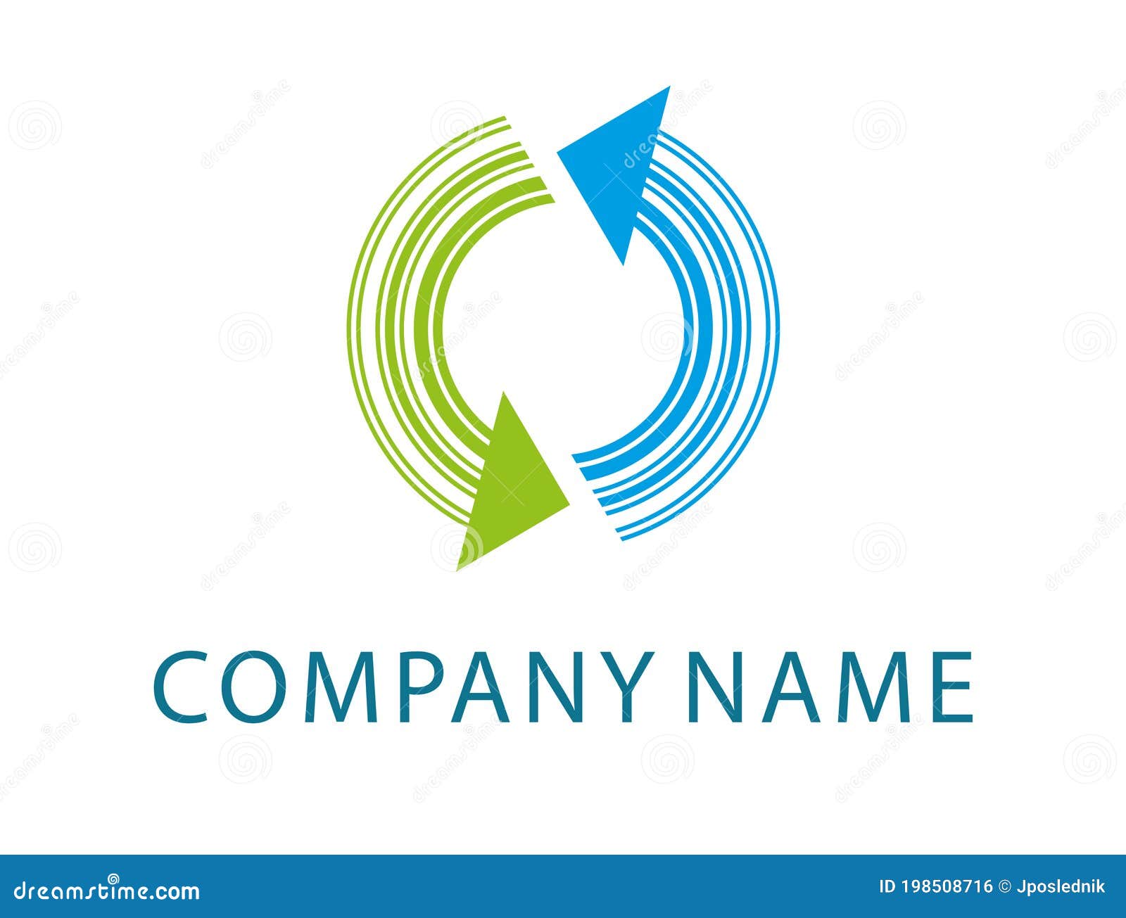 Revolving Arrows Infographic Vector Illustration | CartoonDealer.com ...