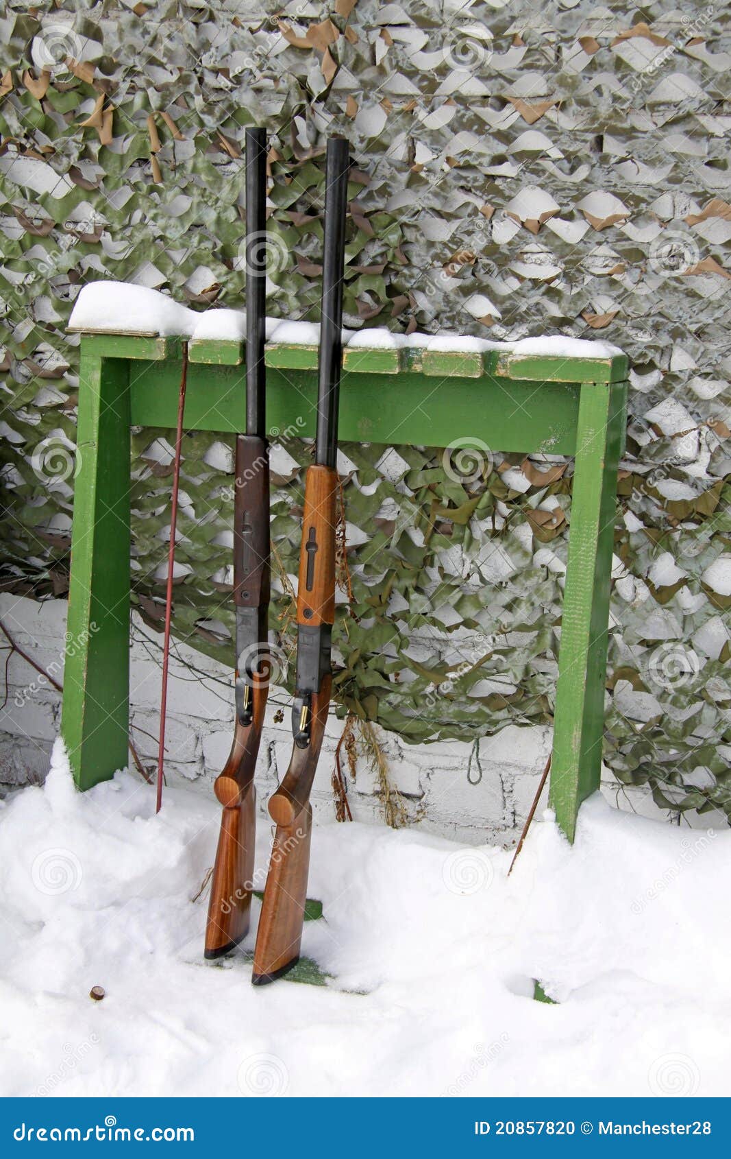 Two rifles stock photo. Image of fire, fore, life, muzzle - 20857820