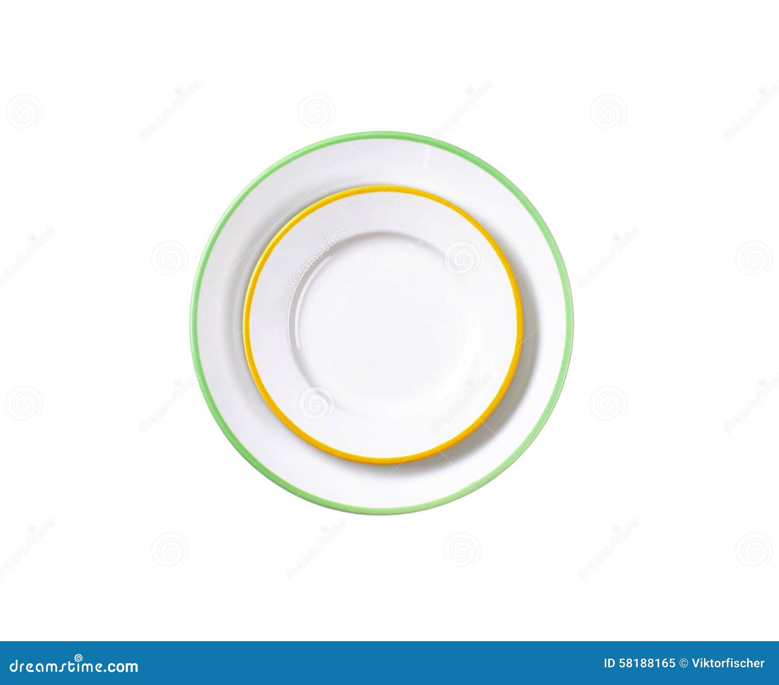 Two rimmed plates stock image. Image of clean, round - 58188165