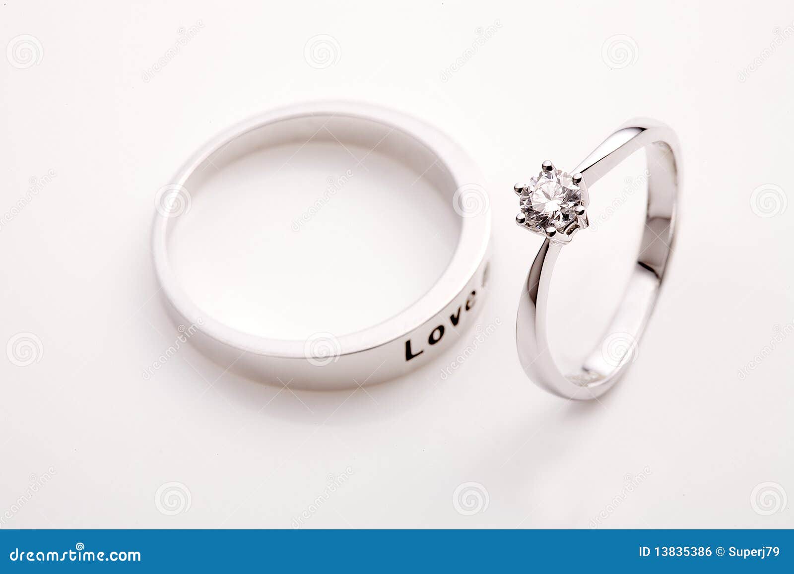 Two rings stock photo. Image of metal, luxury, industrial - 13835386