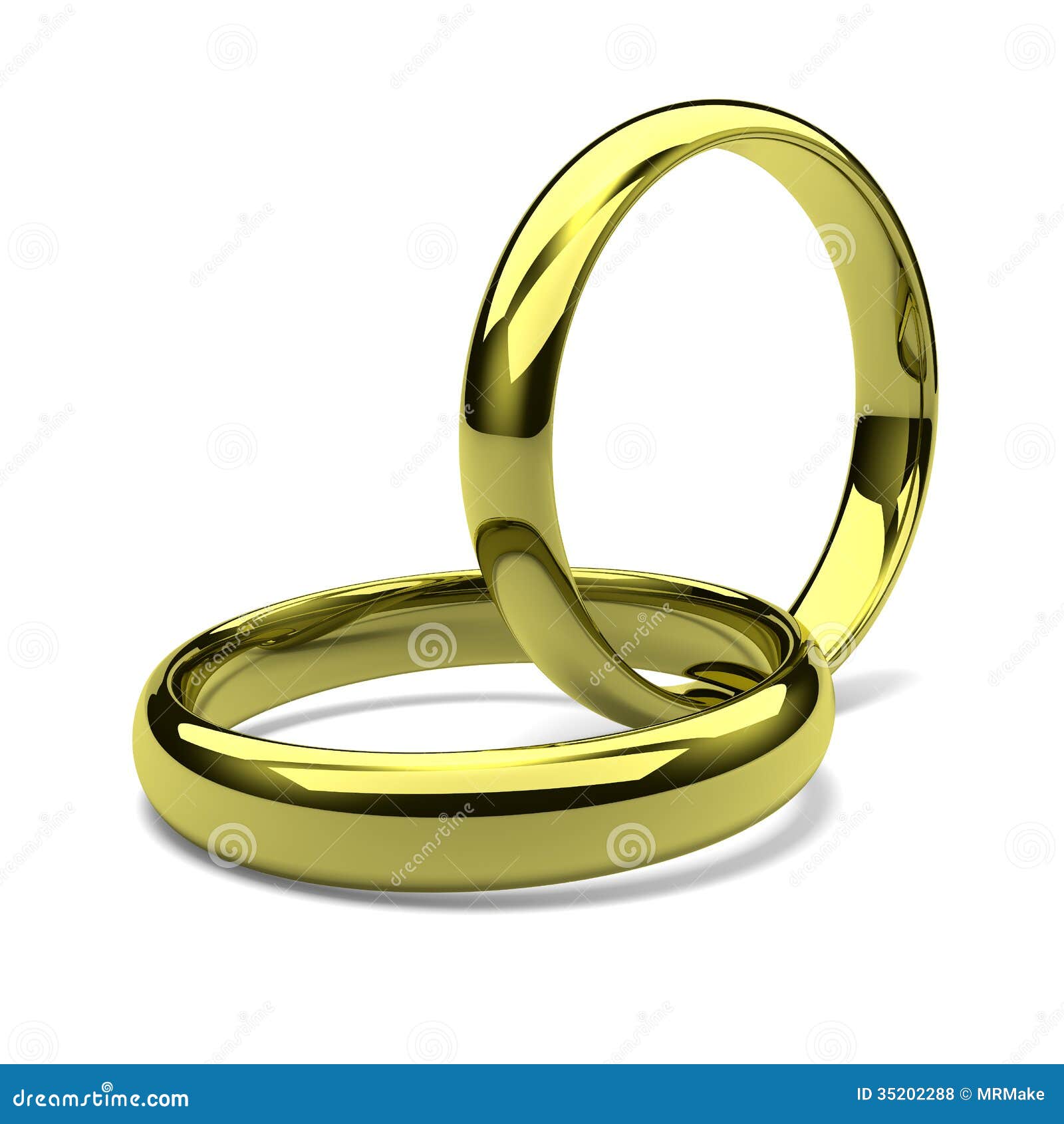 Two Rings Chain stock illustration. Illustration of bracelet - 35202288