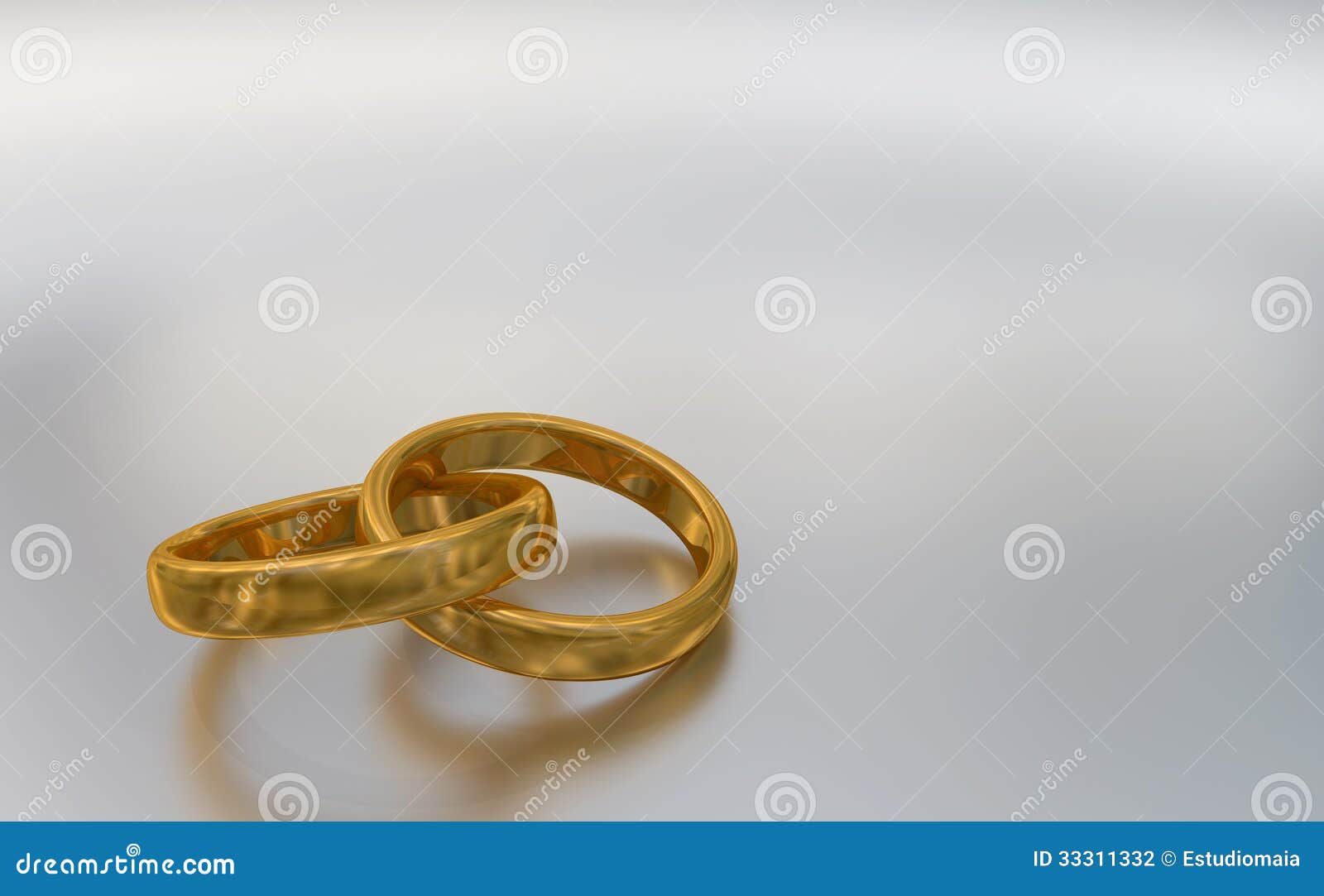 Two rings stock illustration. Illustration of divorce - 33311332