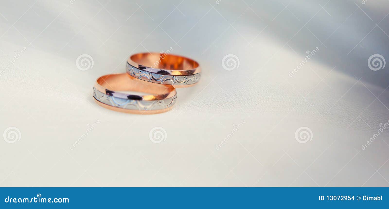 Two Rings in White Background Stock Photo - Image of white, oath: 13072954