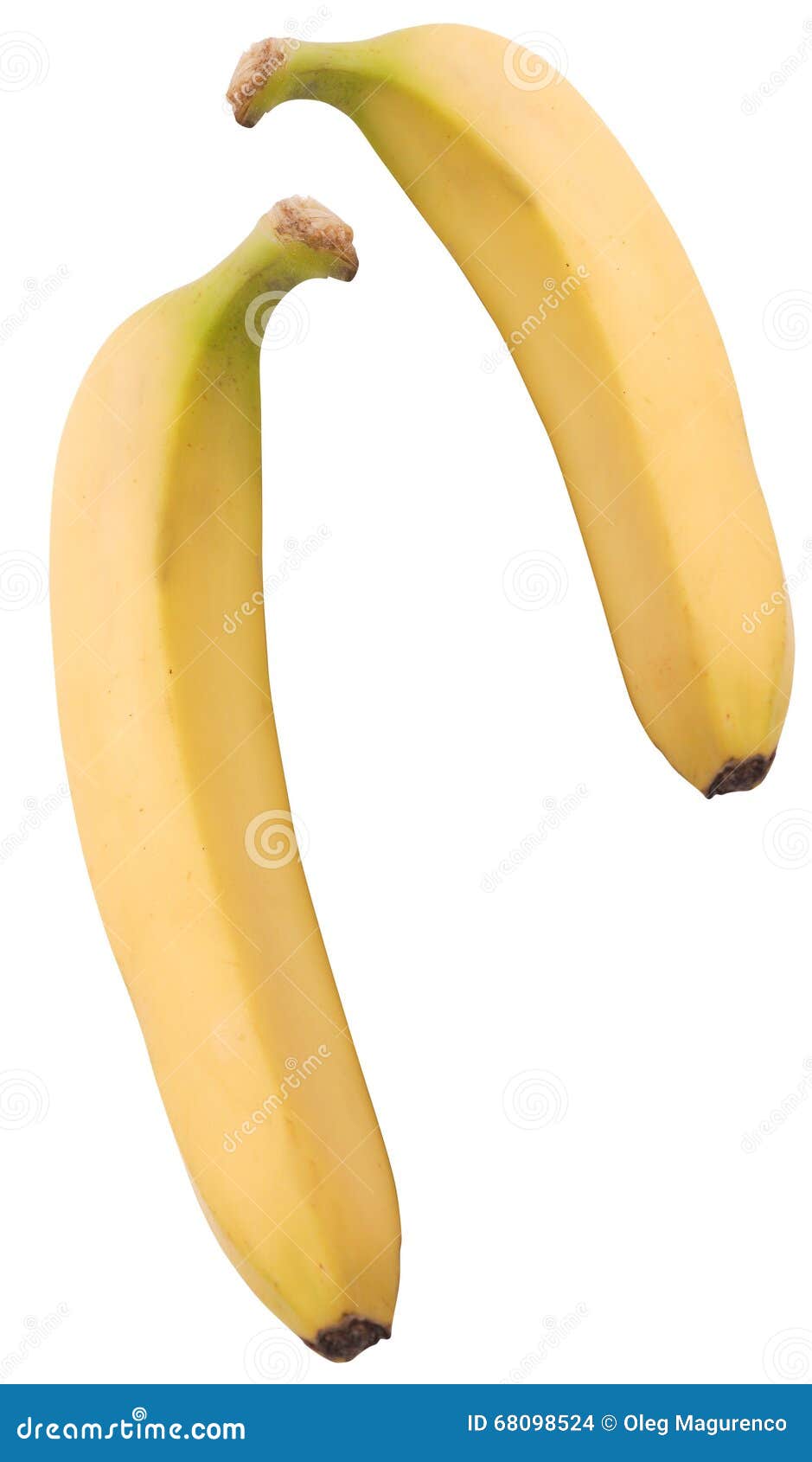 Two ripe bananas stock photo. Image of natural, eating - 68098524