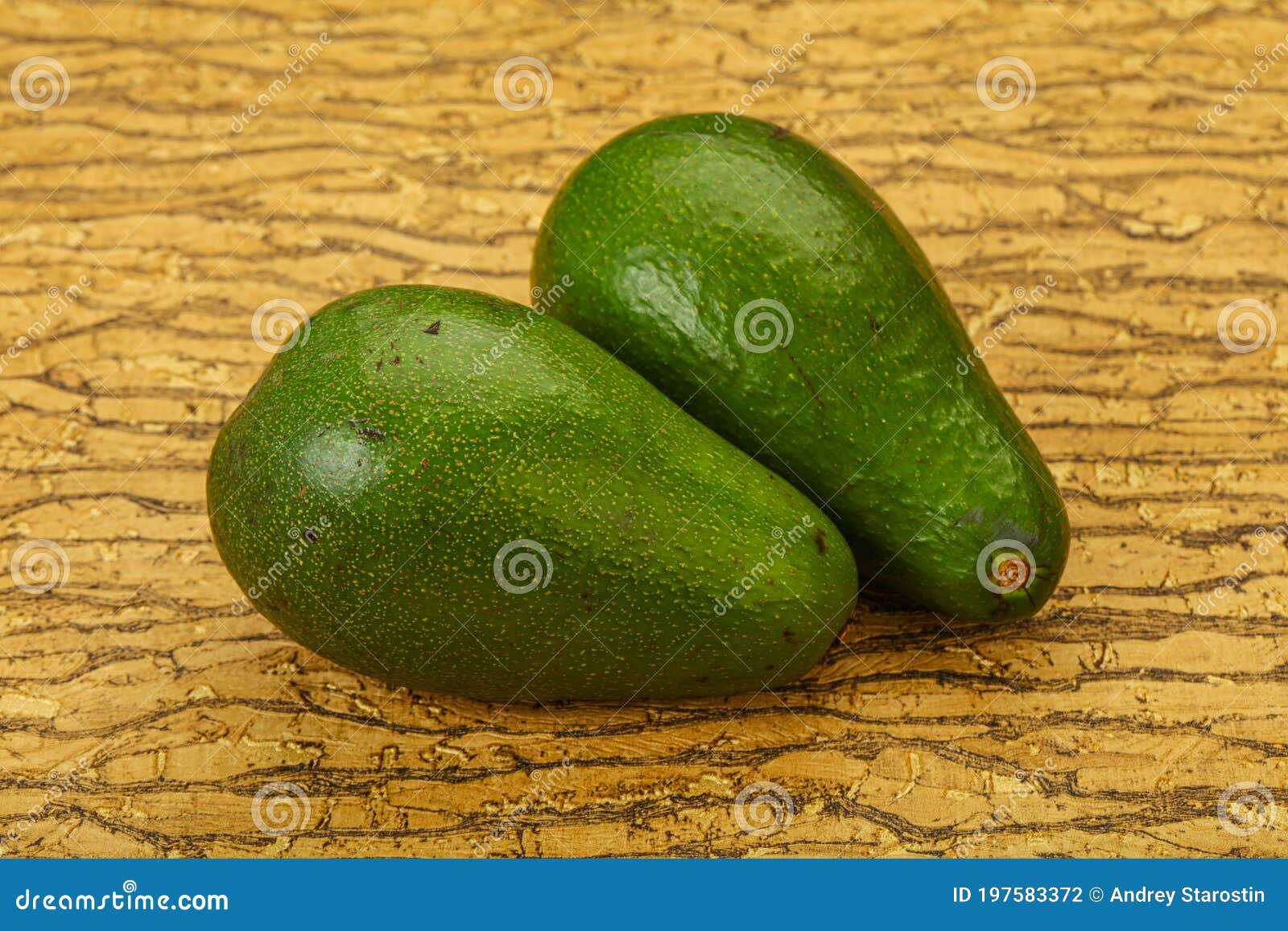 Two Ripe Exotic Avocado Vegetable Stock Photo - Image of white ...