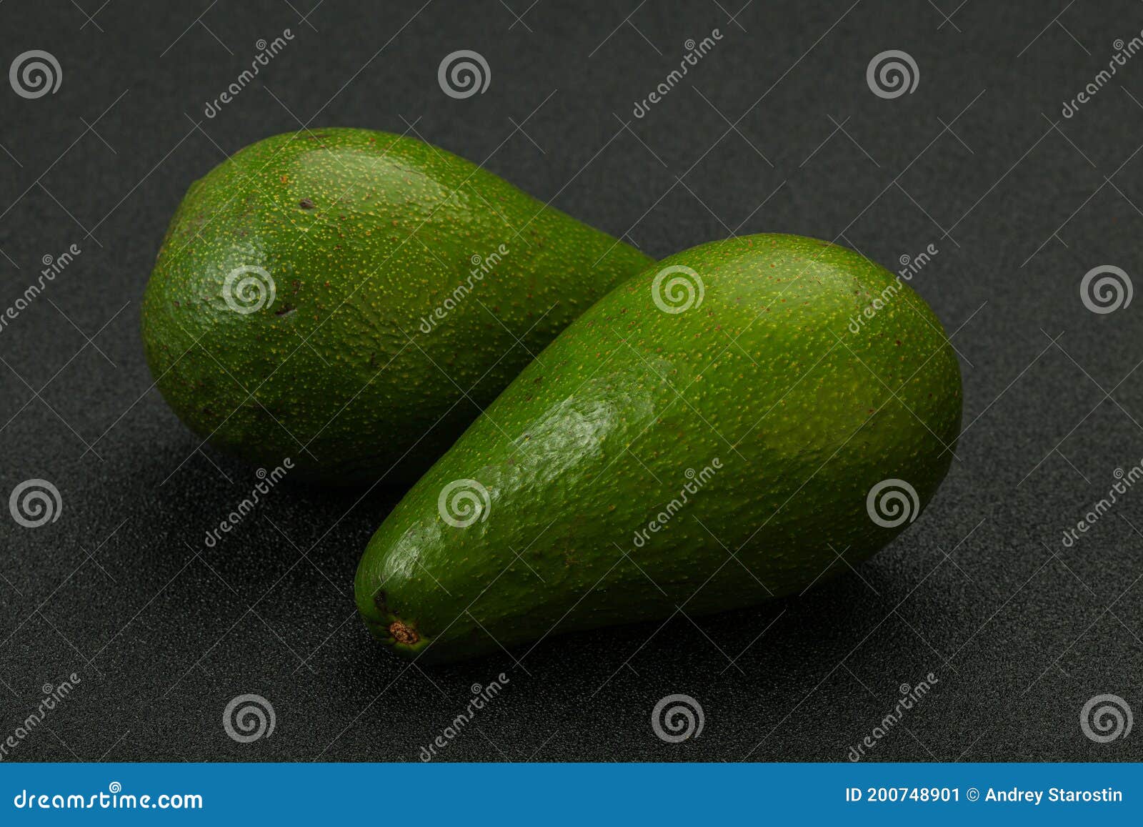 Two Ripe Exotic Avocado Vegetable Stock Image - Image of ingredient ...