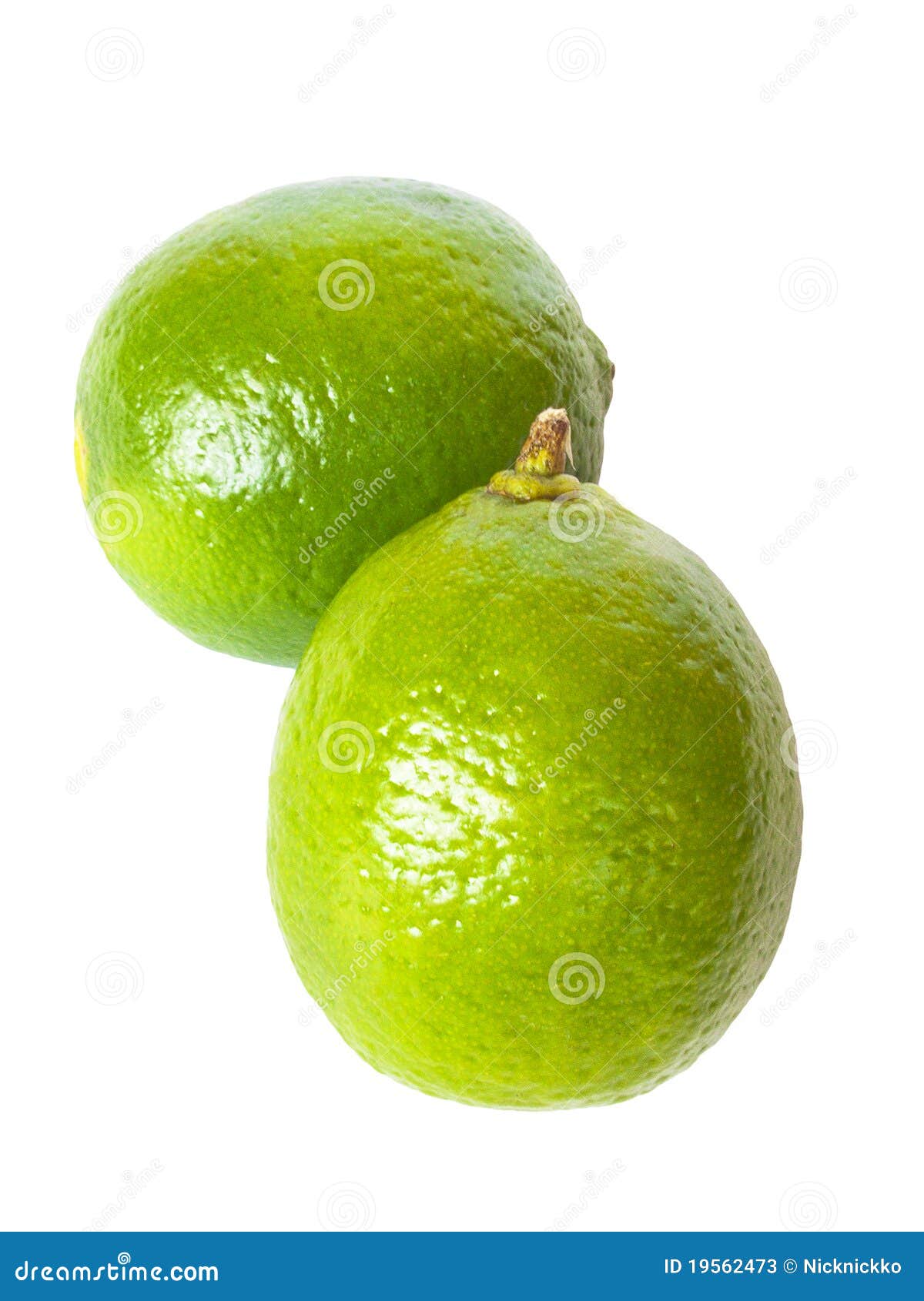 Two Ripe Lime on a White Background Stock Image - Image of cooking ...