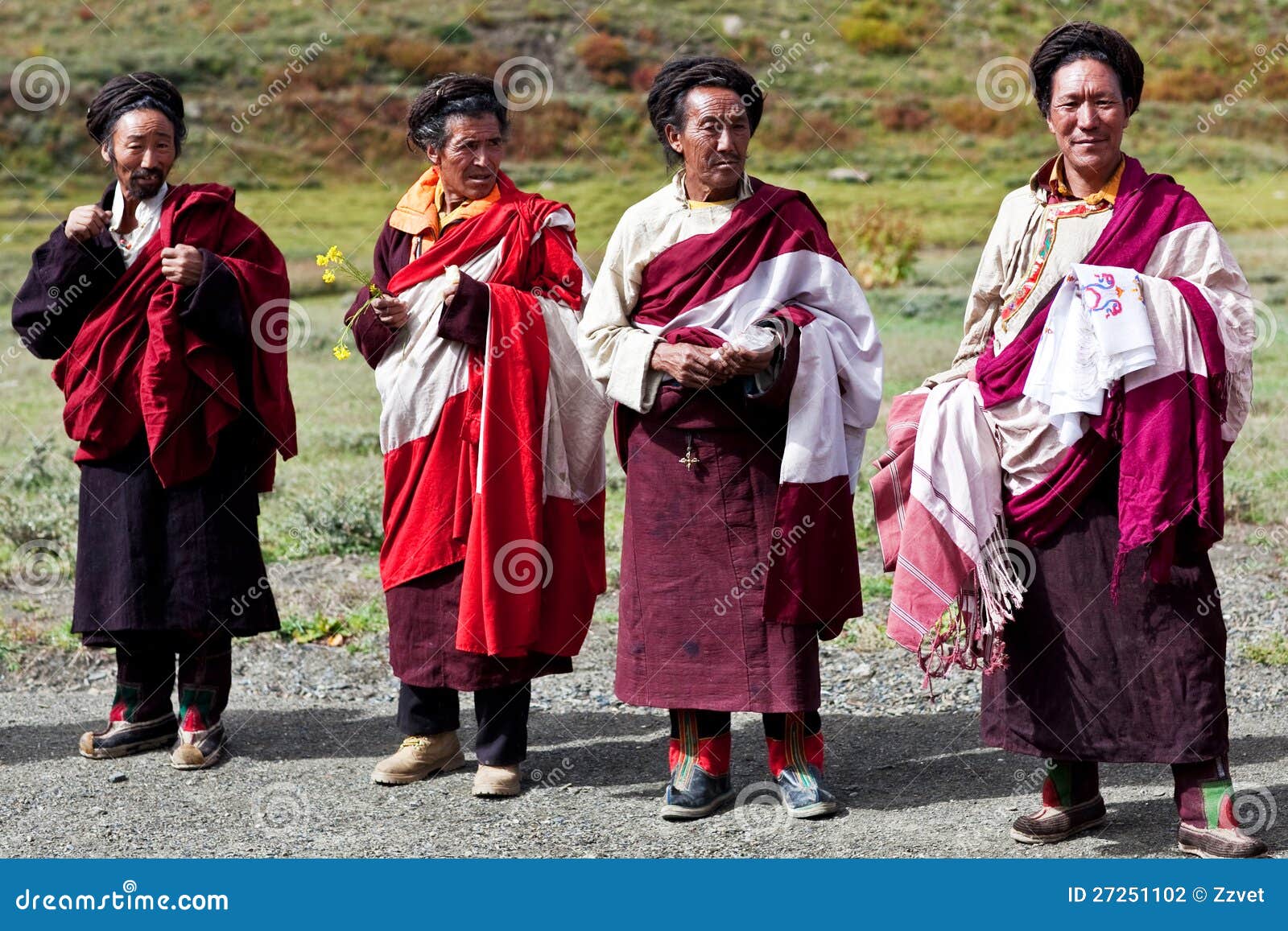 Two Rnying-ma-pa Tibetan Monks Editorial Photography - Image of dolpo ...