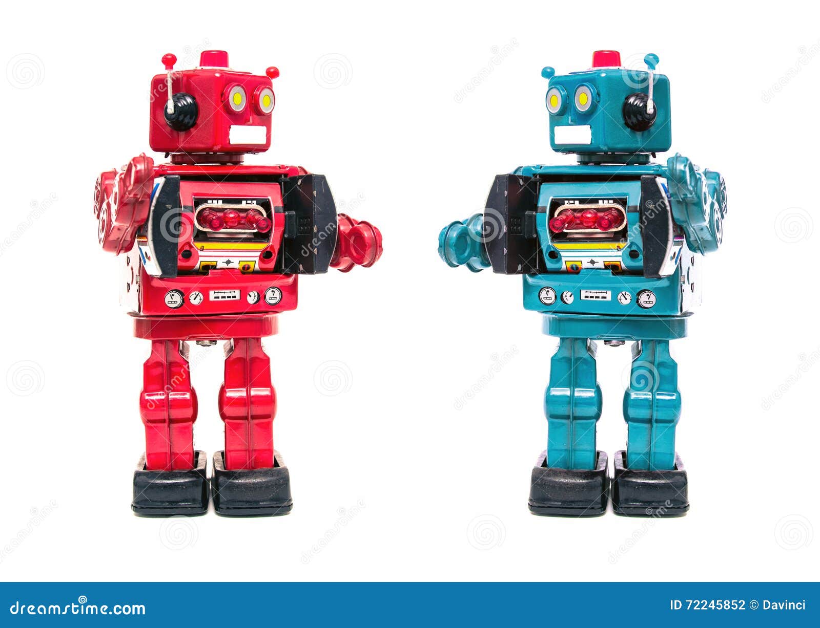 Two robots meet stock photo. Image of meet, expression - 72245852