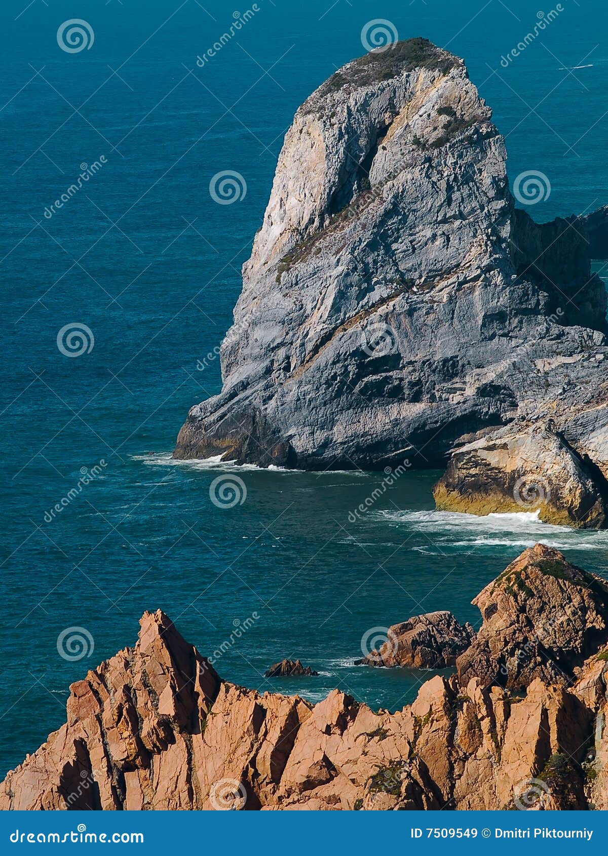 Two rocks stock image. Image of summer, destinations, water - 7509549