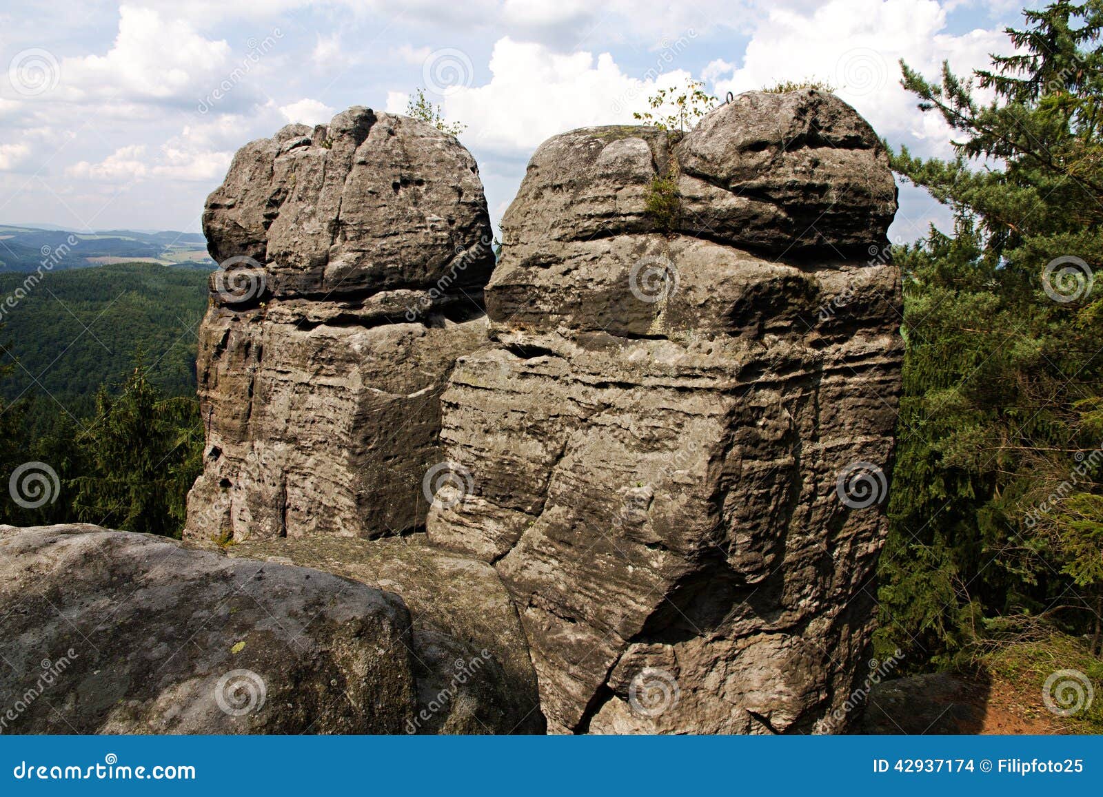 Two rocks stock photo. Image of nature, famous, climber - 42937174