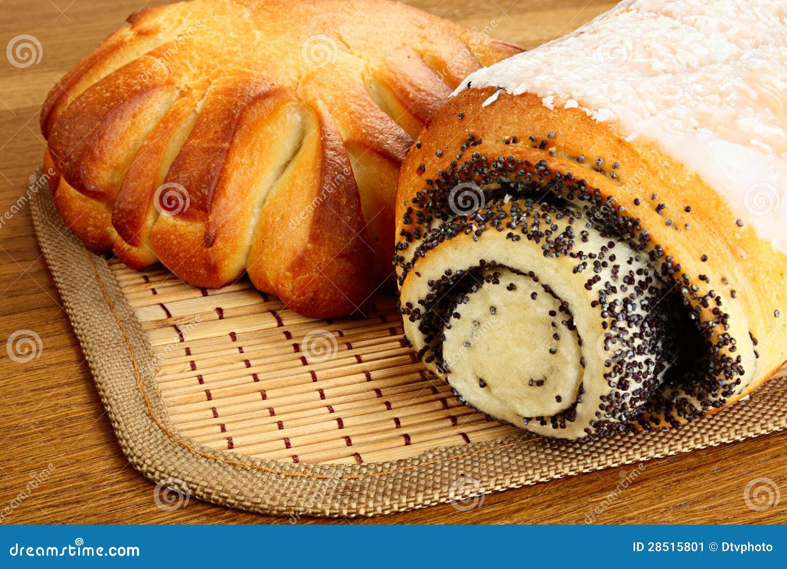 Two rolls stock image. Image of eating, life, baking - 28515801