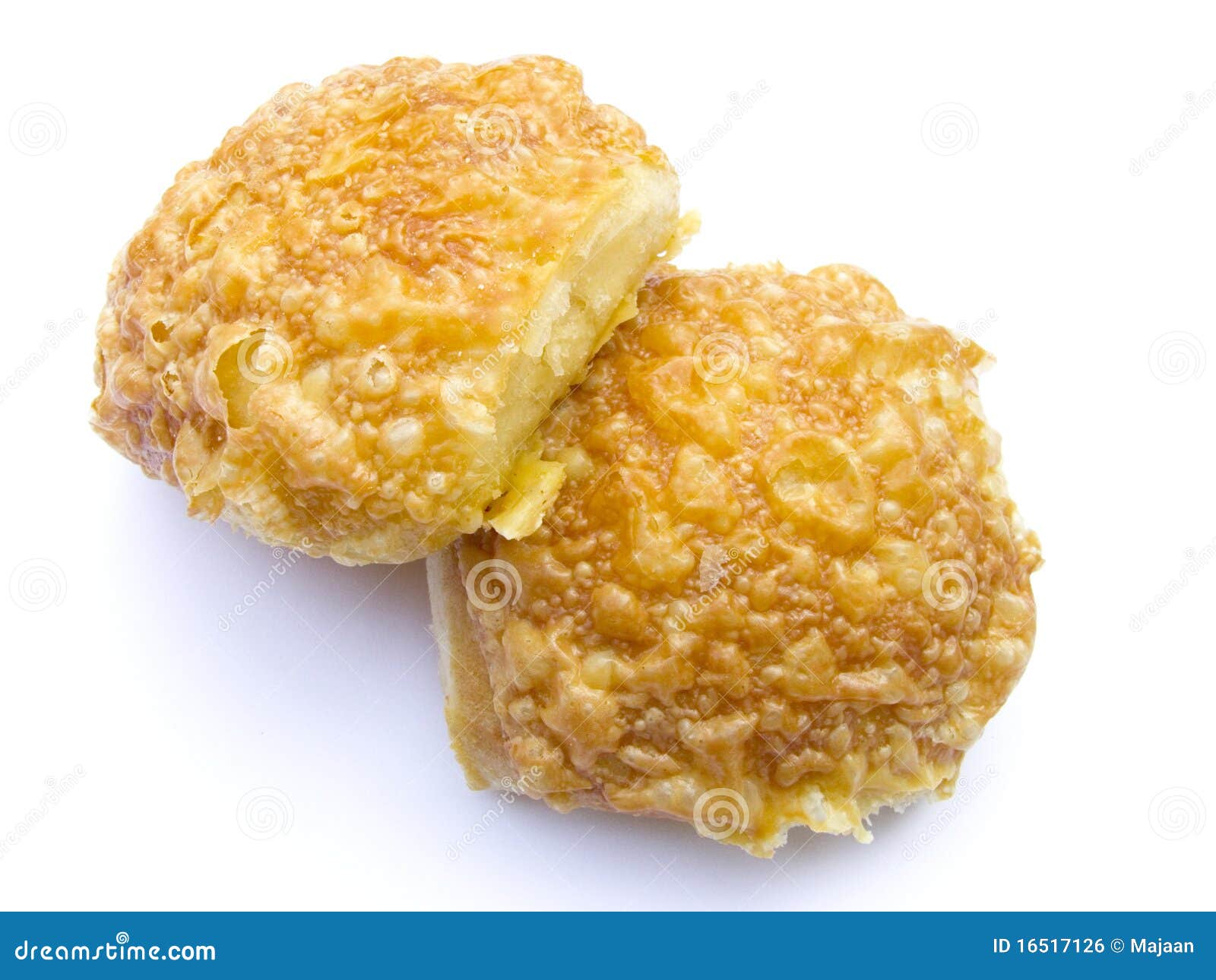 Two Rolls Topped with Meldet Cheese Stock Photo - Image of nutrition ...