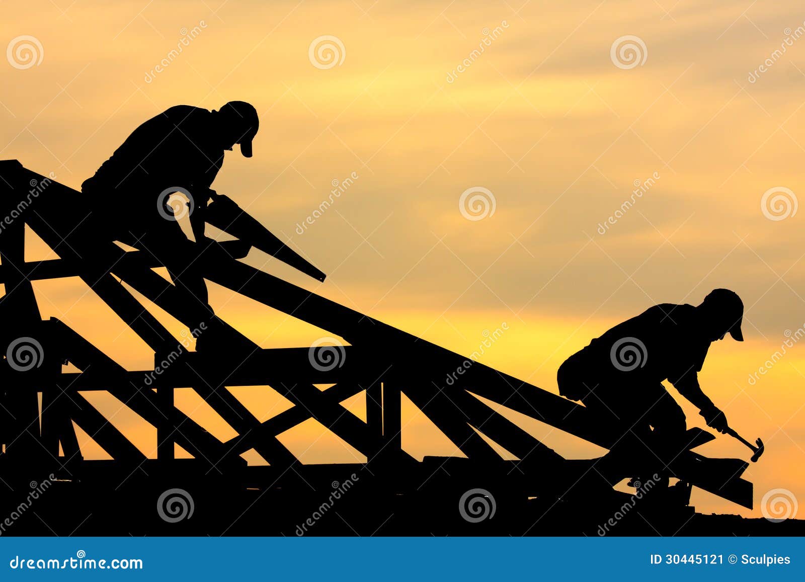 Roofer Silhouette