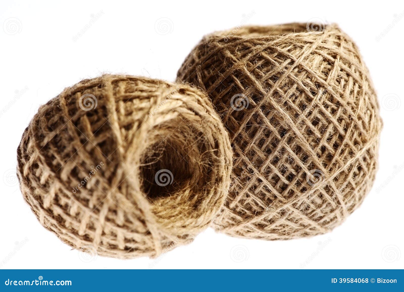 Two rope balls stock photo. Image of circle, rough, material - 39584068