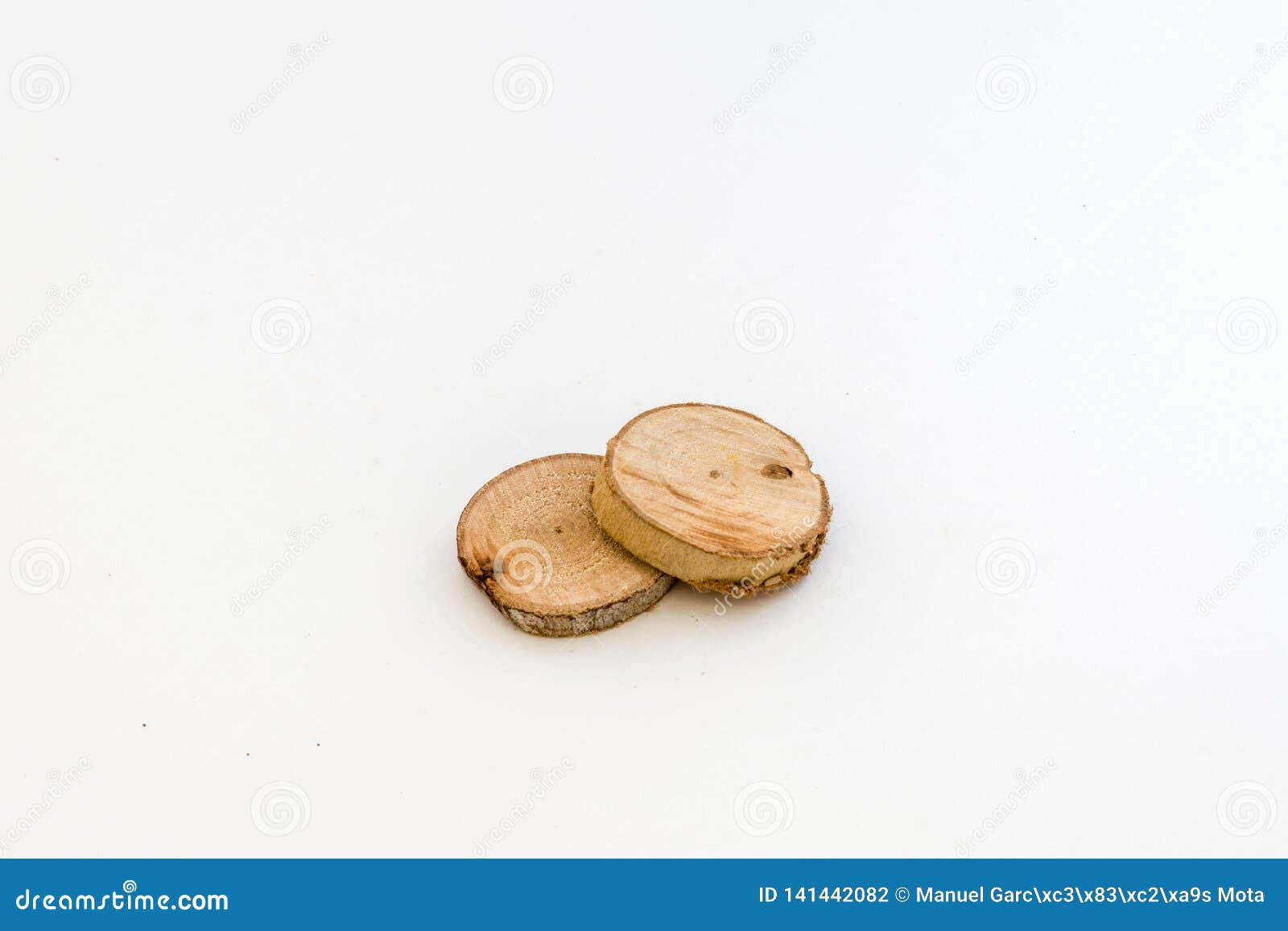 Two round pieces of wood stock photo. Image of circular - 141442082