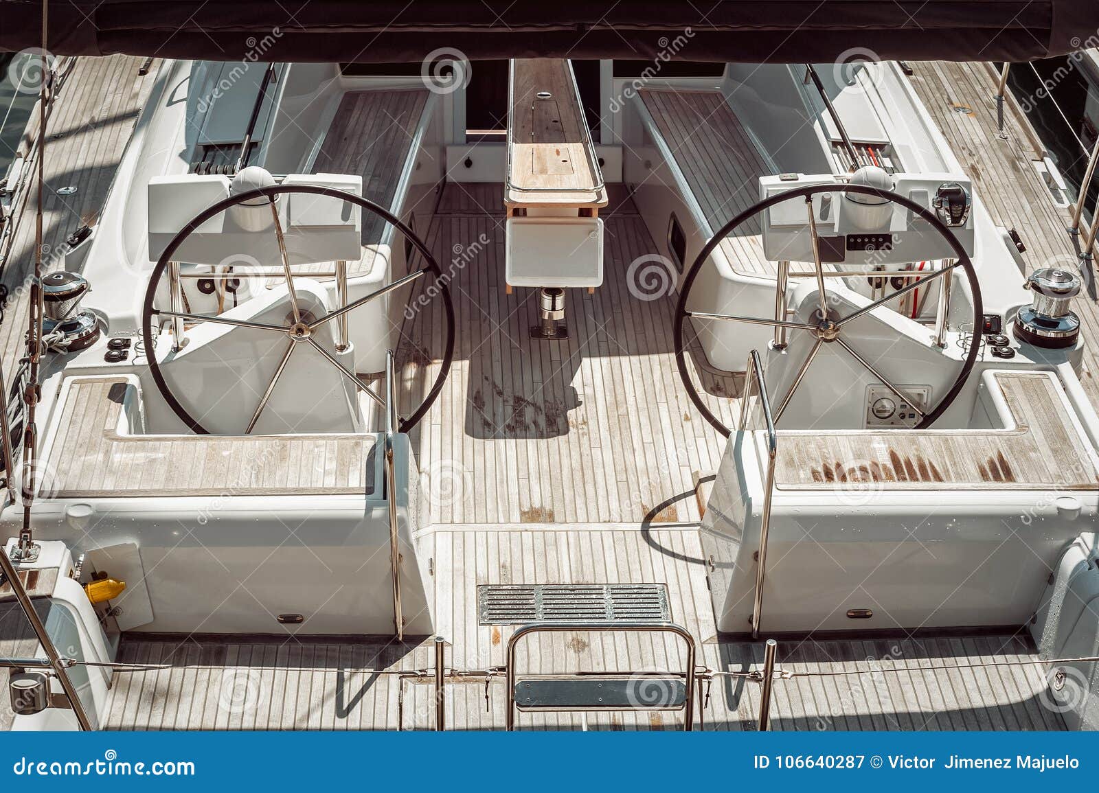 Two Rudders in Modern Yatch Stock Image - Image of marine, close: 106640287