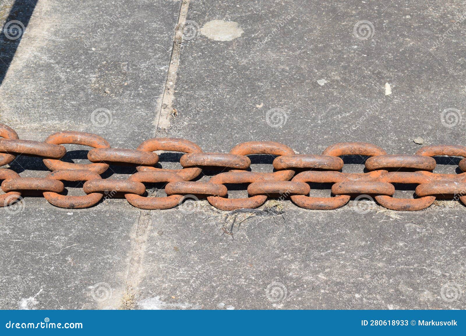 Two rusty chains stock image. Image of rusted, iron - 280618933