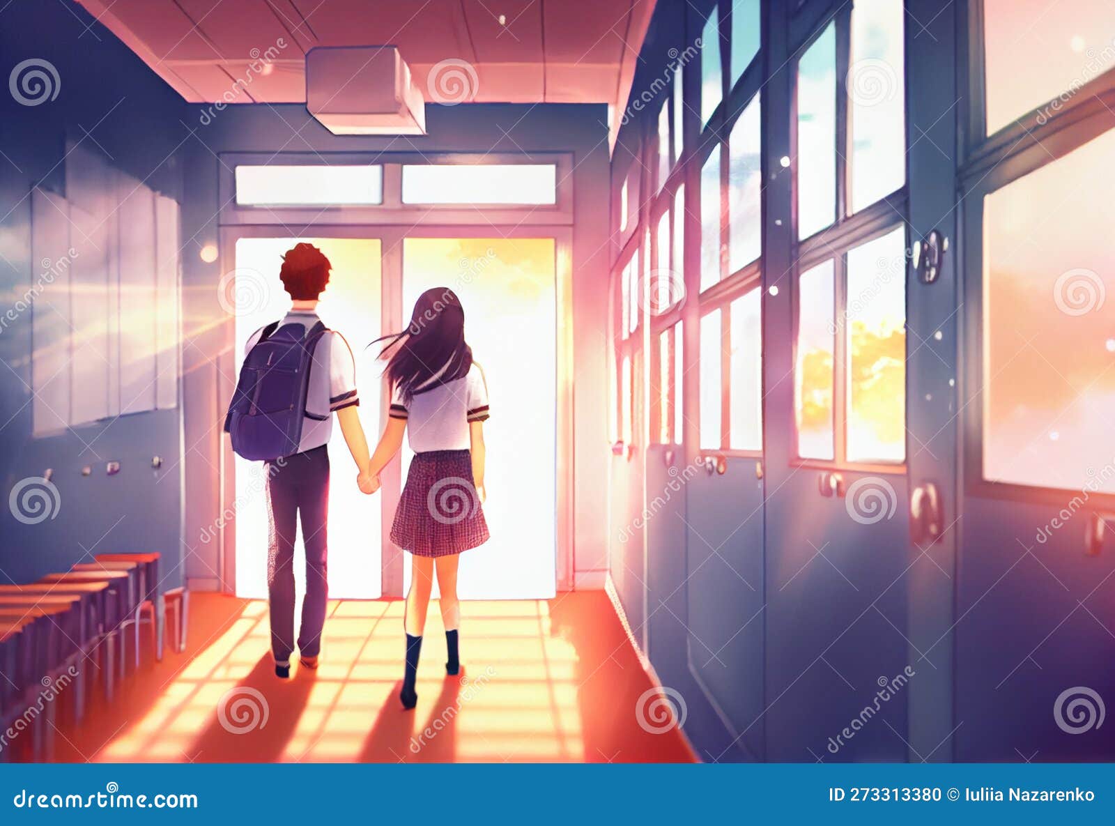 Returning To College. Opening Of Semester. Time Concept And Teacher ...